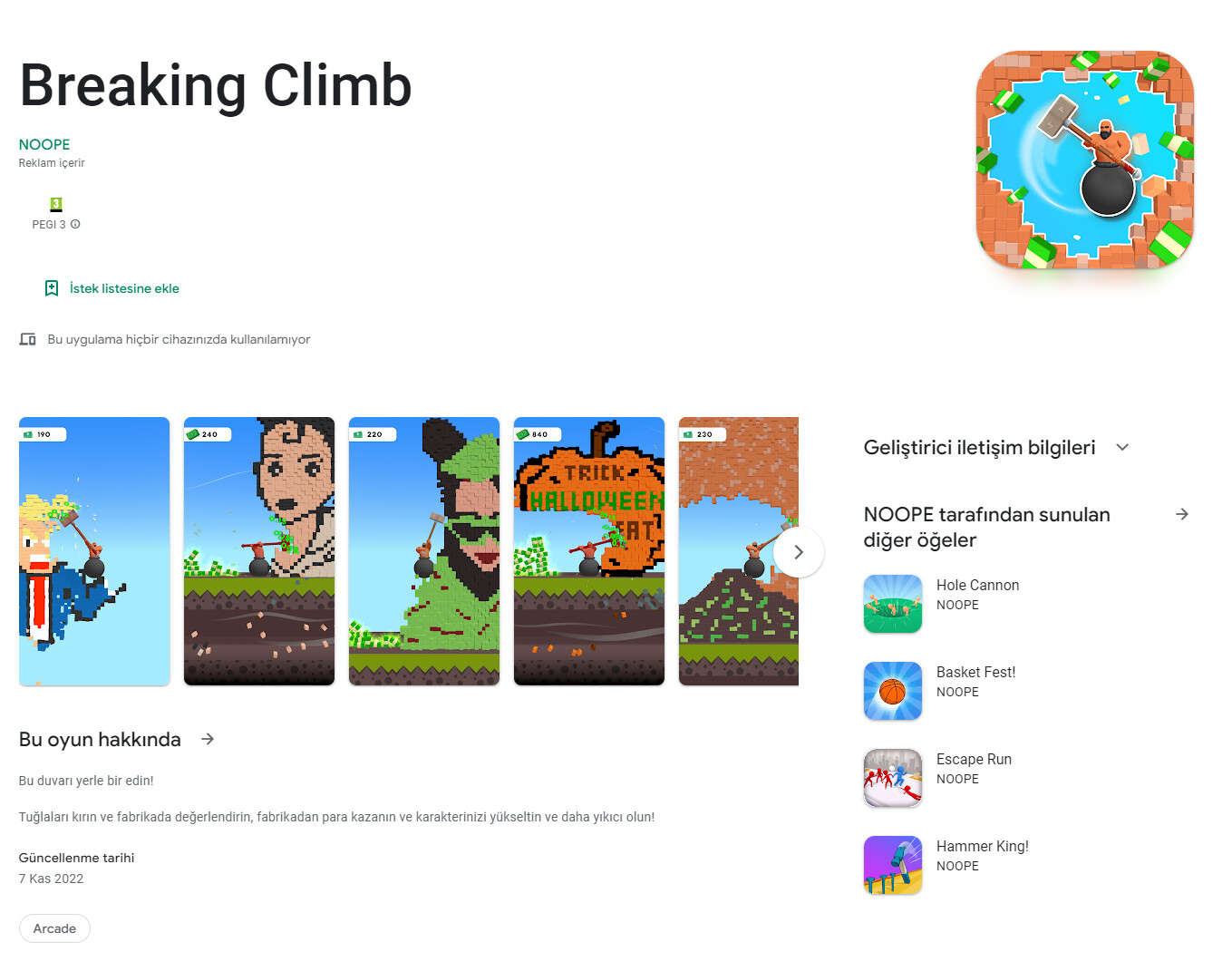ArtStation - Breaking Climb Mobile Game