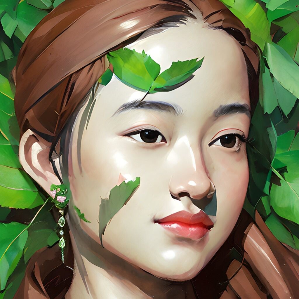 ArtStation - My Girlfriend Leaf