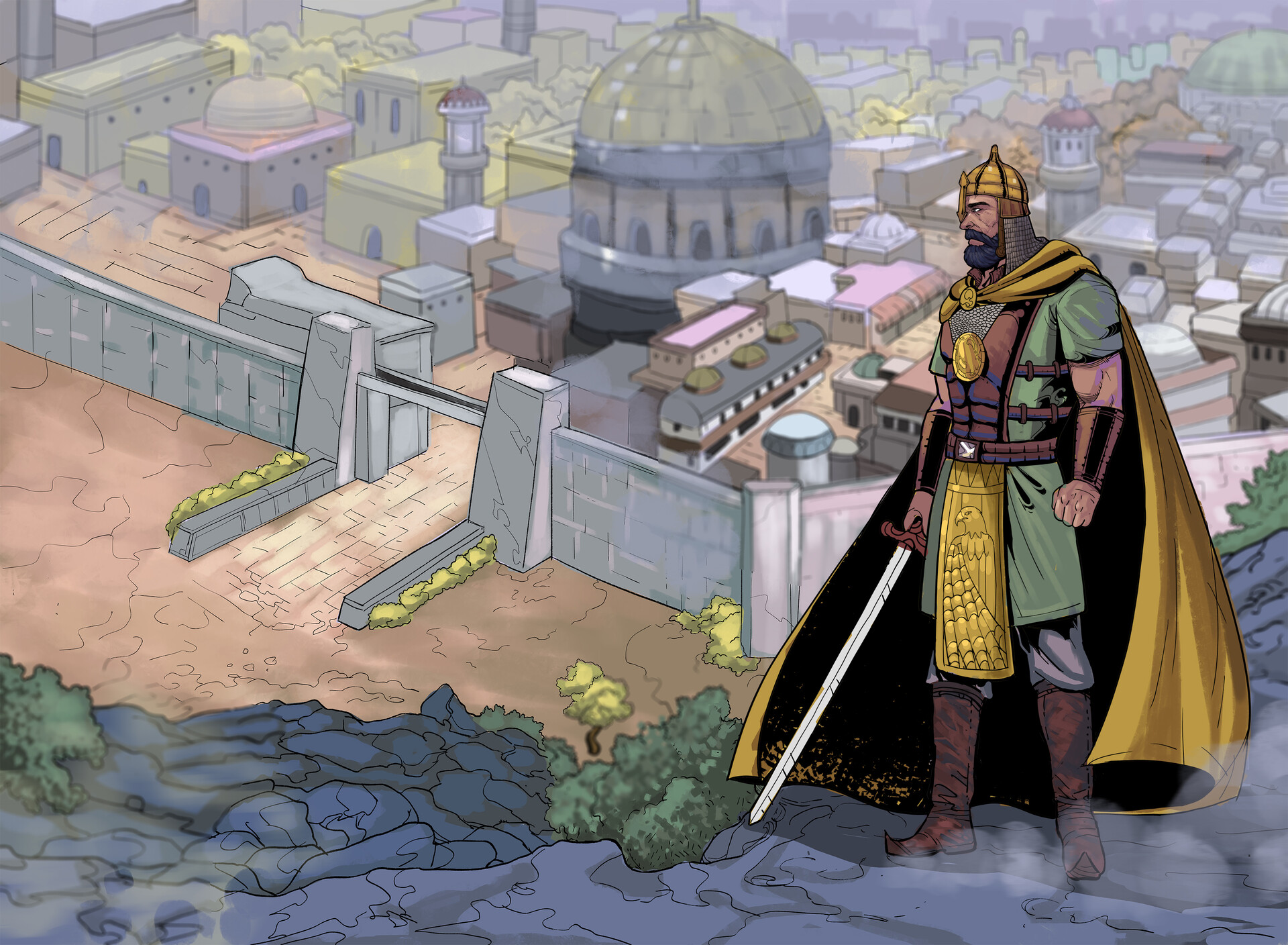 saladin animated