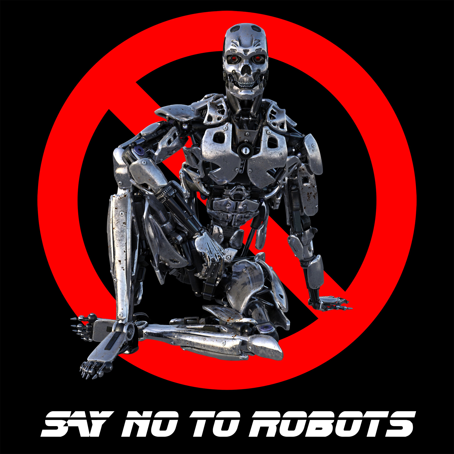 ArtStation - SAY NO TO ROBOTS