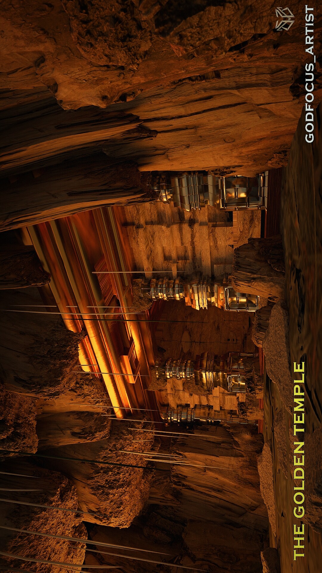 ArtStation - THE GOLDEN TEMPLE