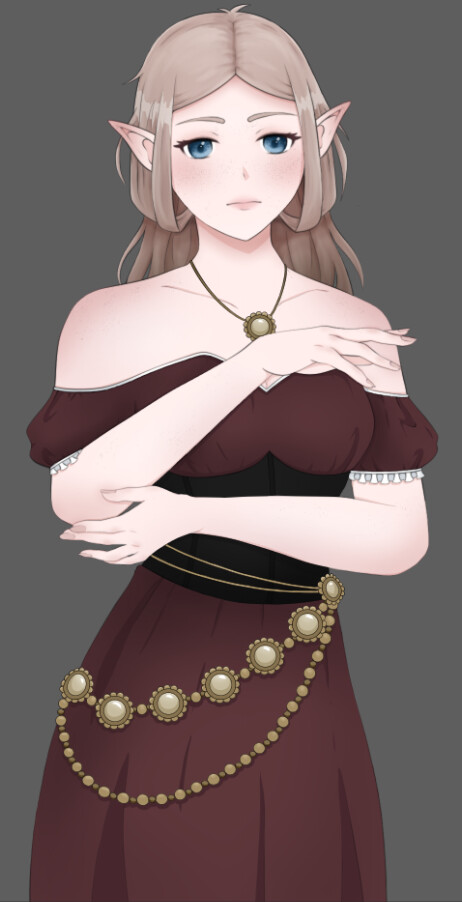 ArtStation - Visual Novel Character Mother