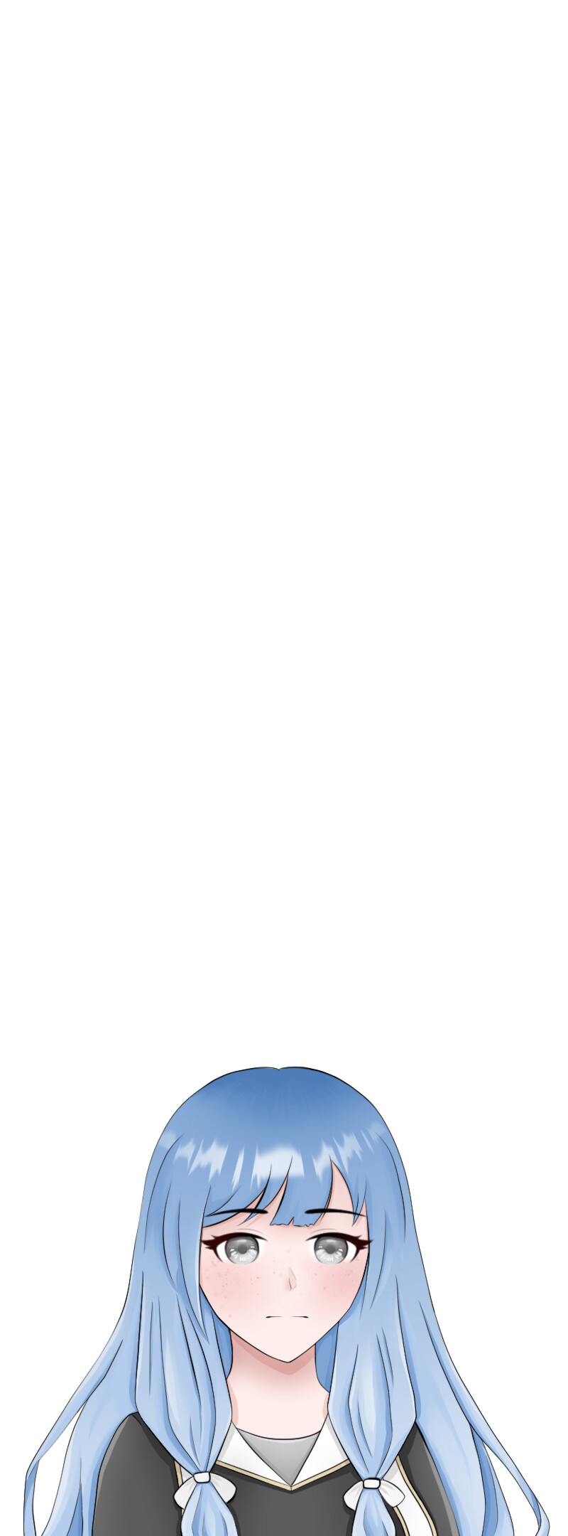 ArtStation - Visual Novel Character Aurora Head Expressions for Text Box