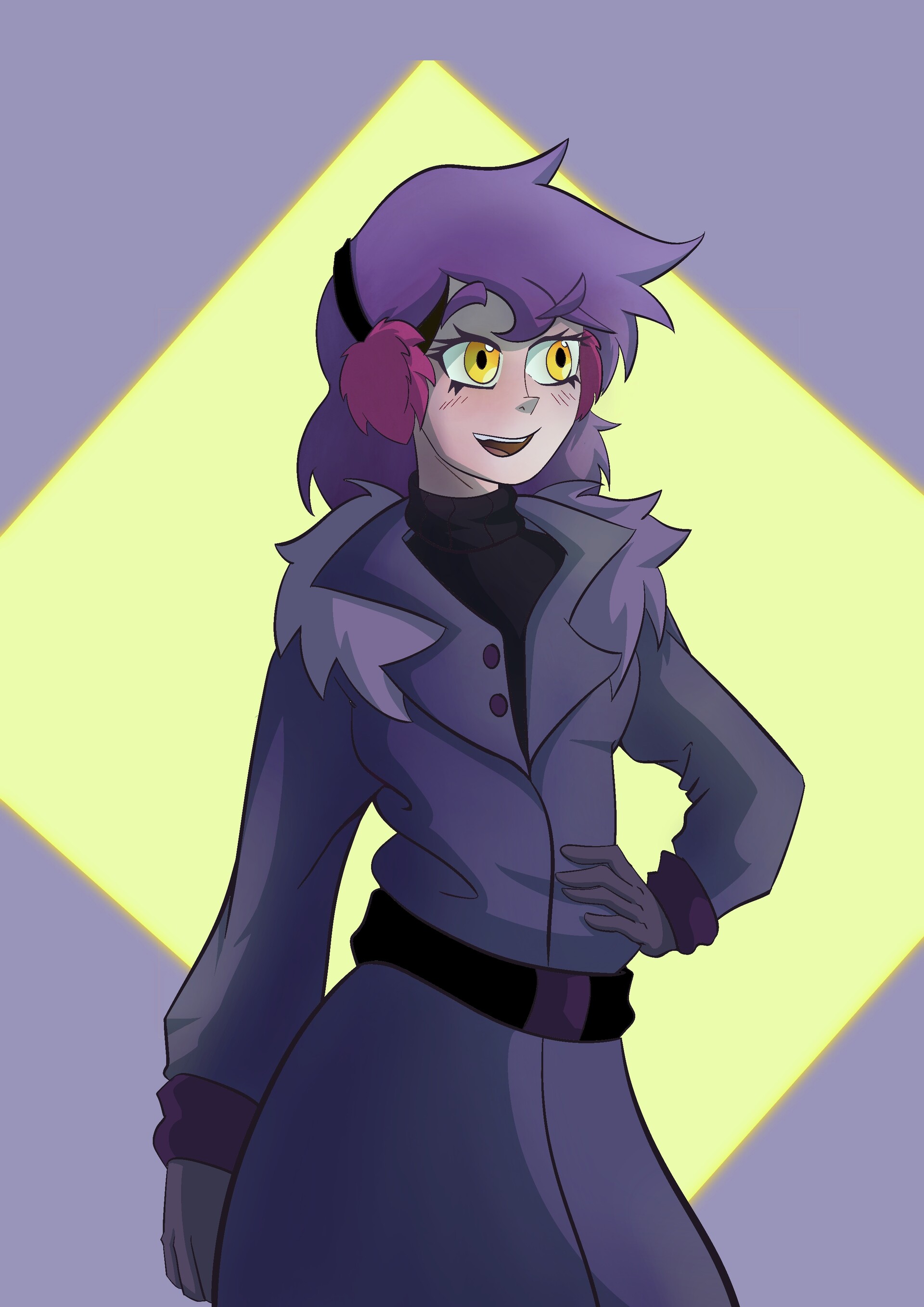 ArtStation - Amity Fanart whit her Eclipse Lake outfit