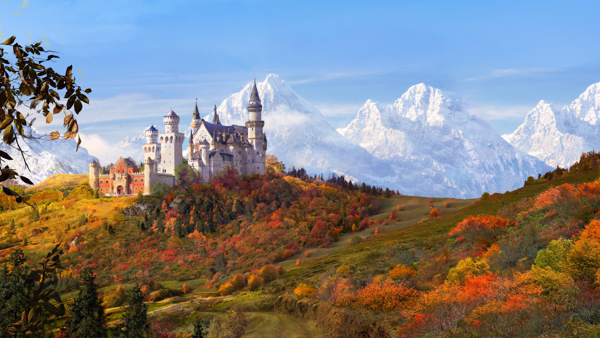 ArtStation - Castle in Fairyland