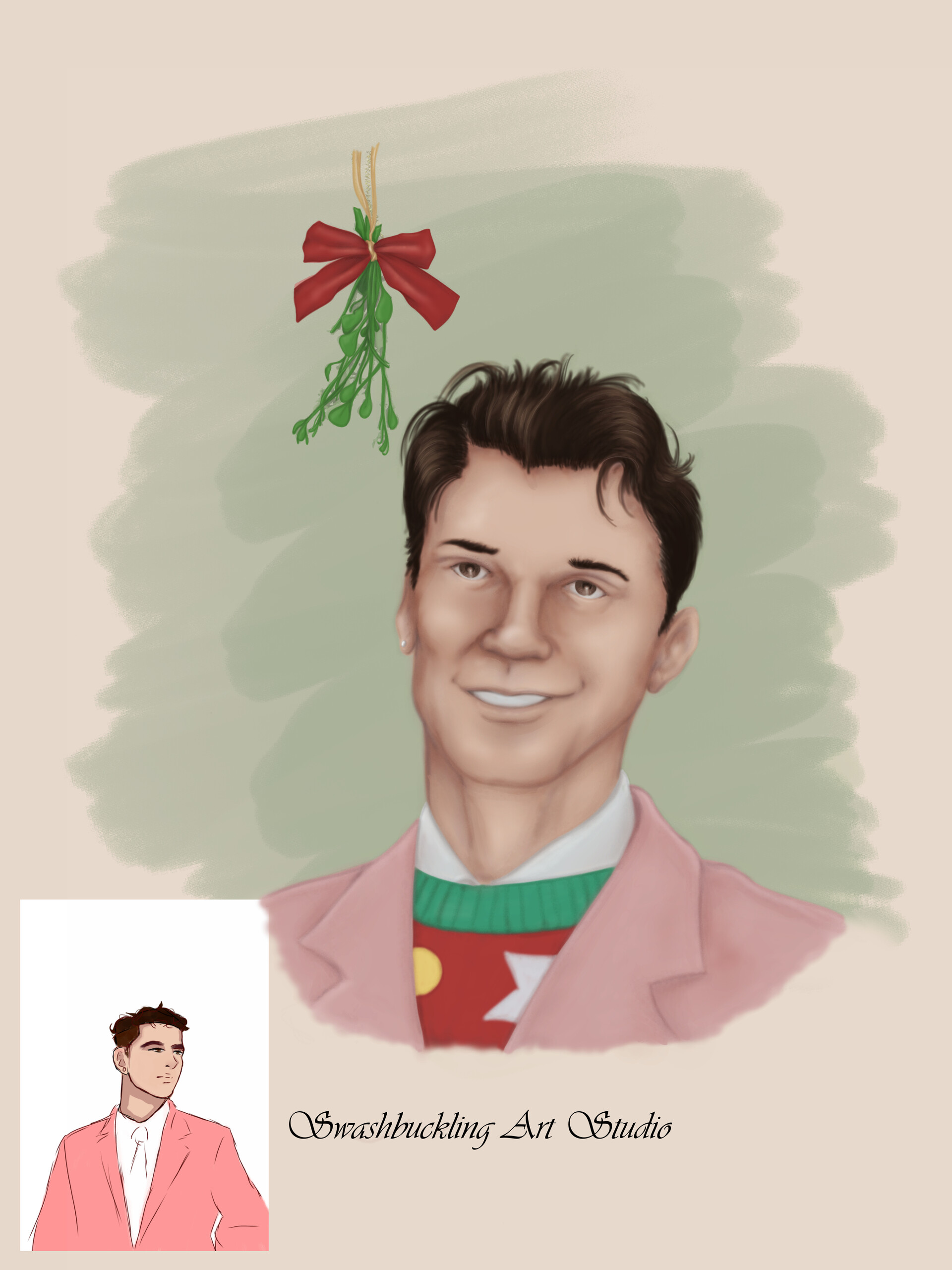 Swashbuckling Art Studio - Secret Santa 2022 - OC Calvin