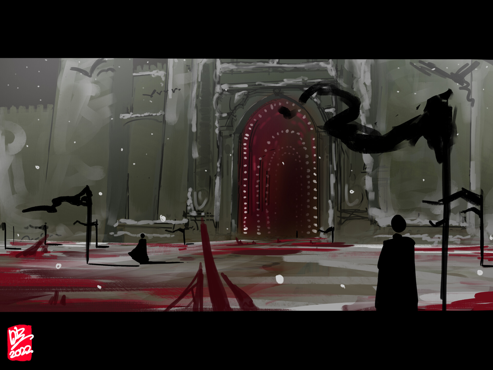 ArtStation - flesh corridor