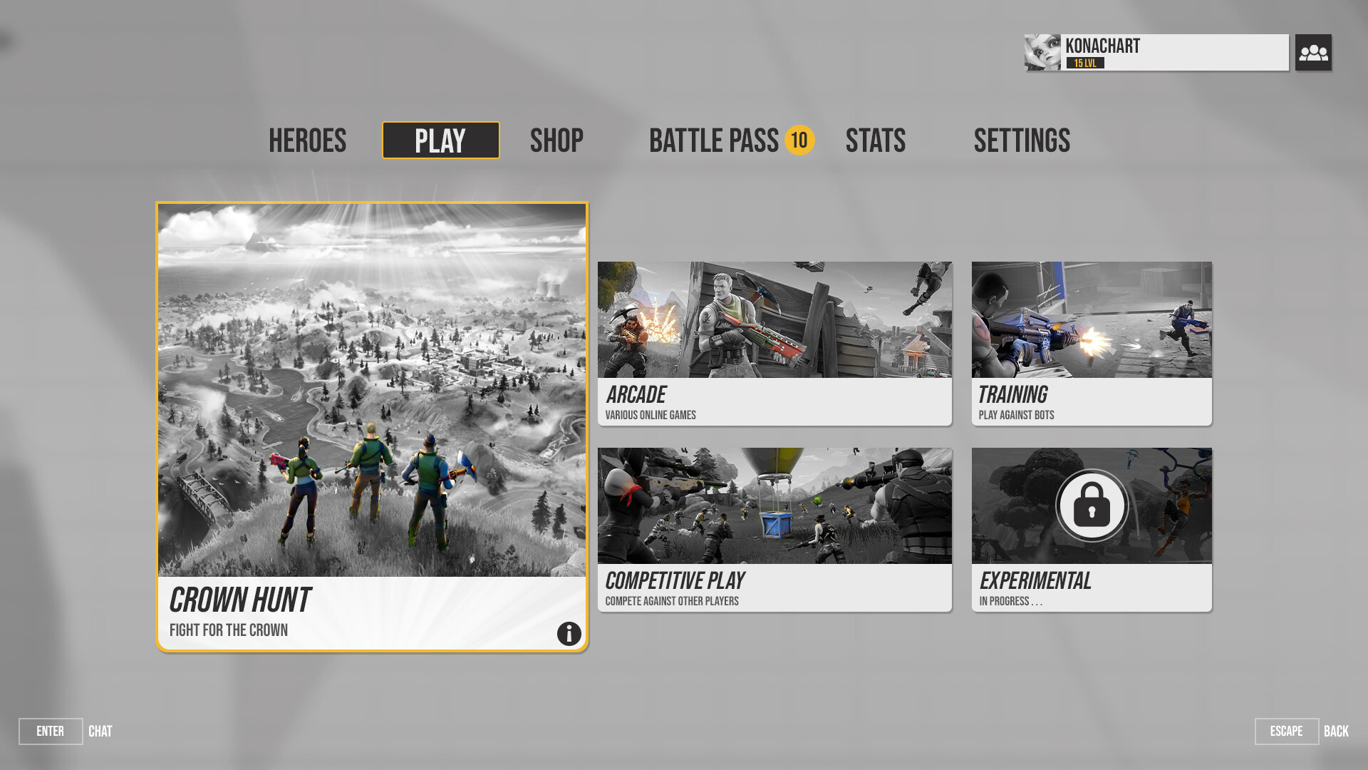 ArtStation - Minimalistic Game UI