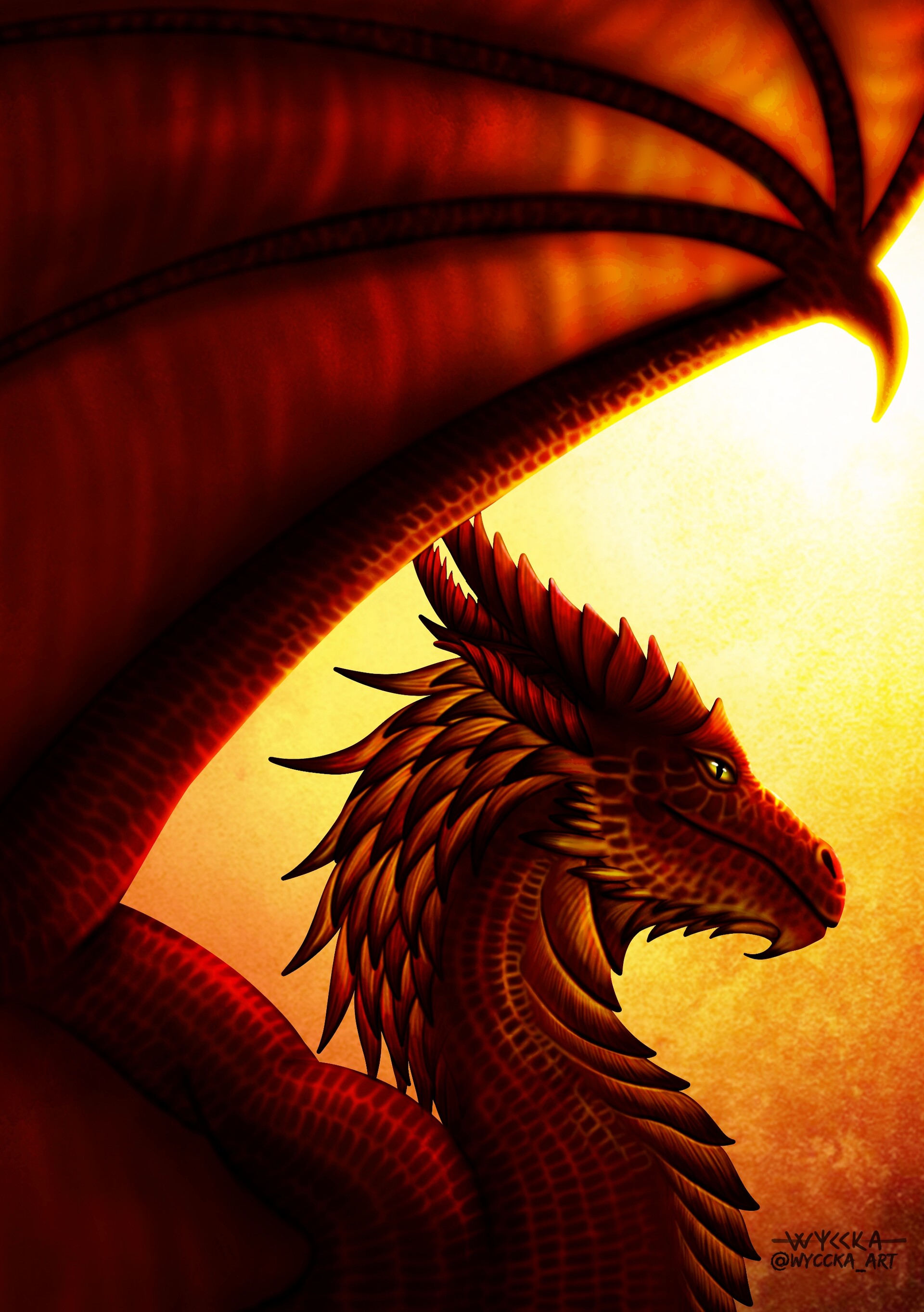 ArtStation - Red Dragon