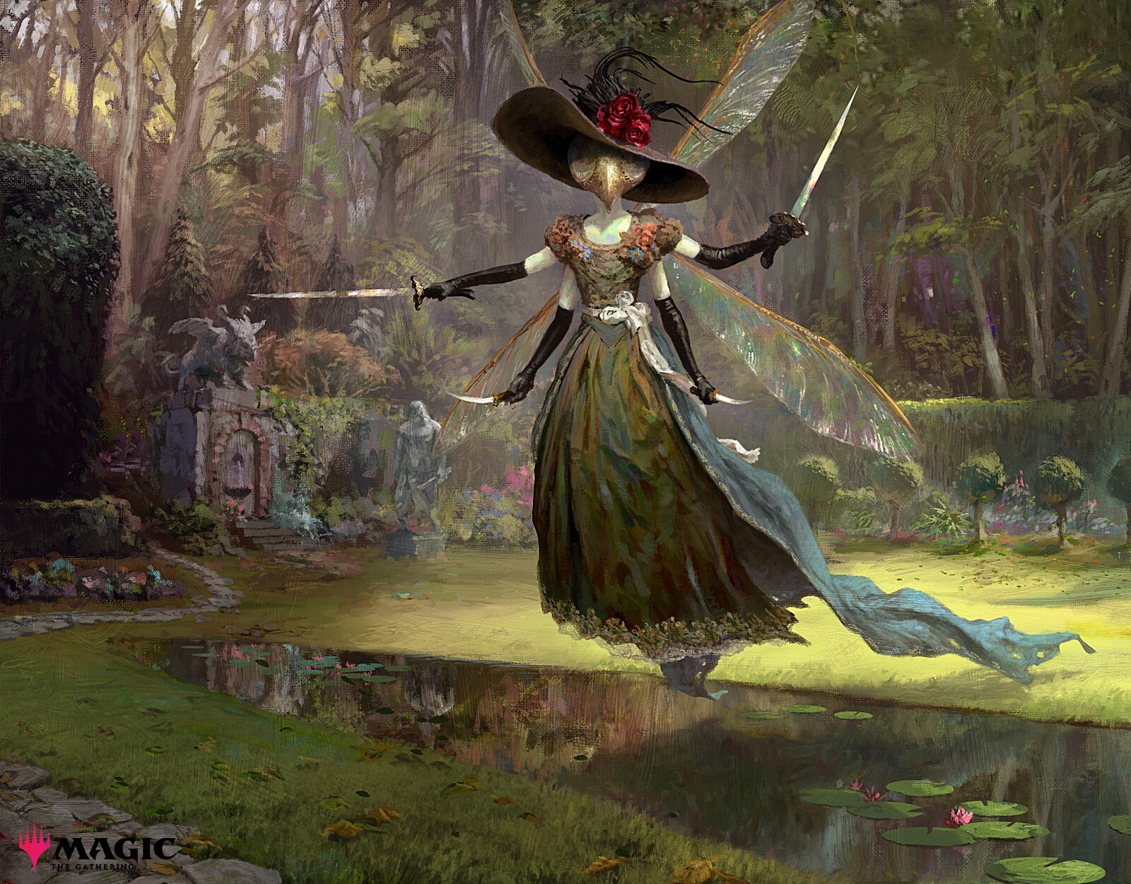 Simon Dominic Brewer fantasy art and illustration - Xira Arien (MtG)