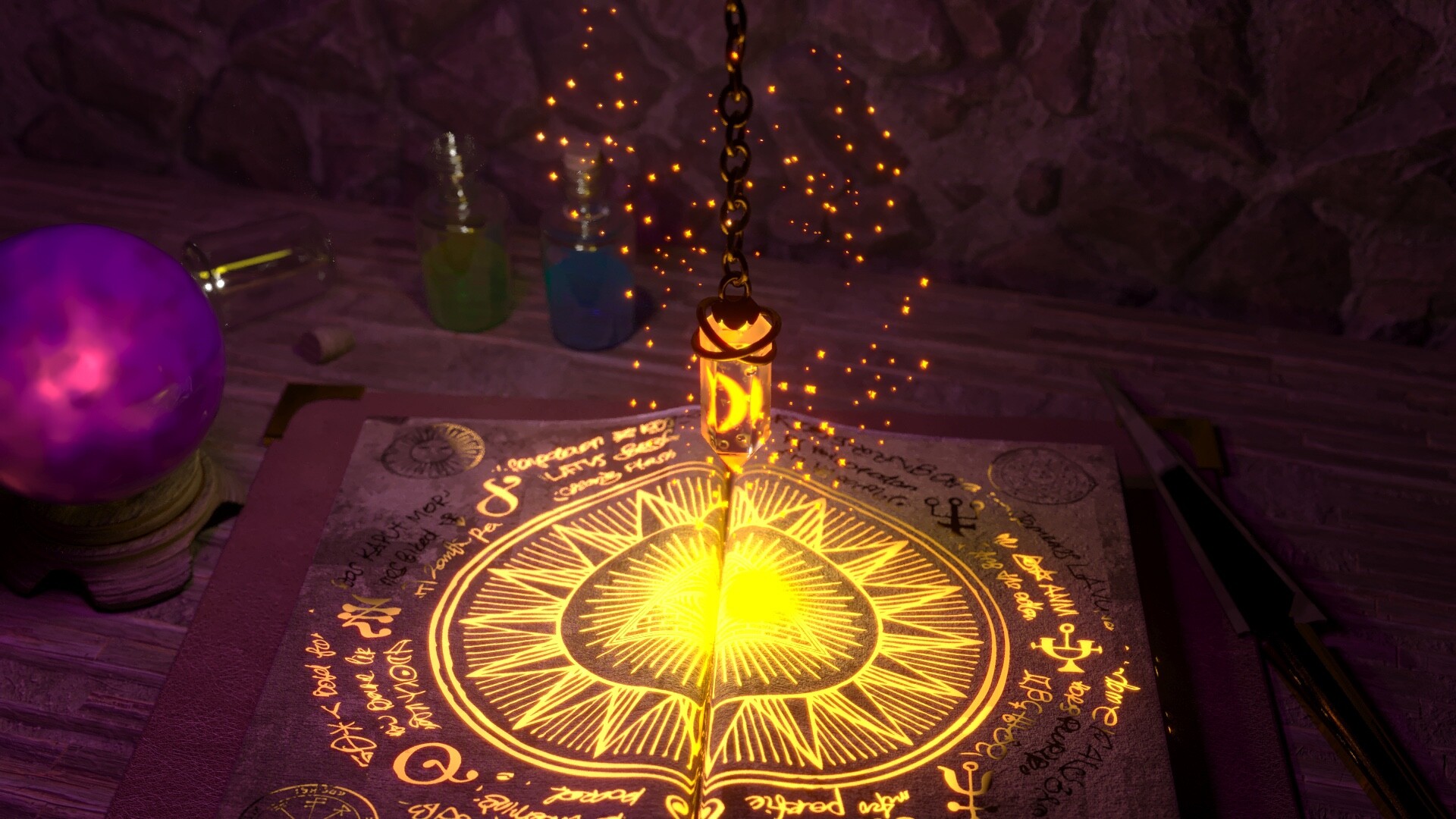 ArtStation - Magic Moon Crystal