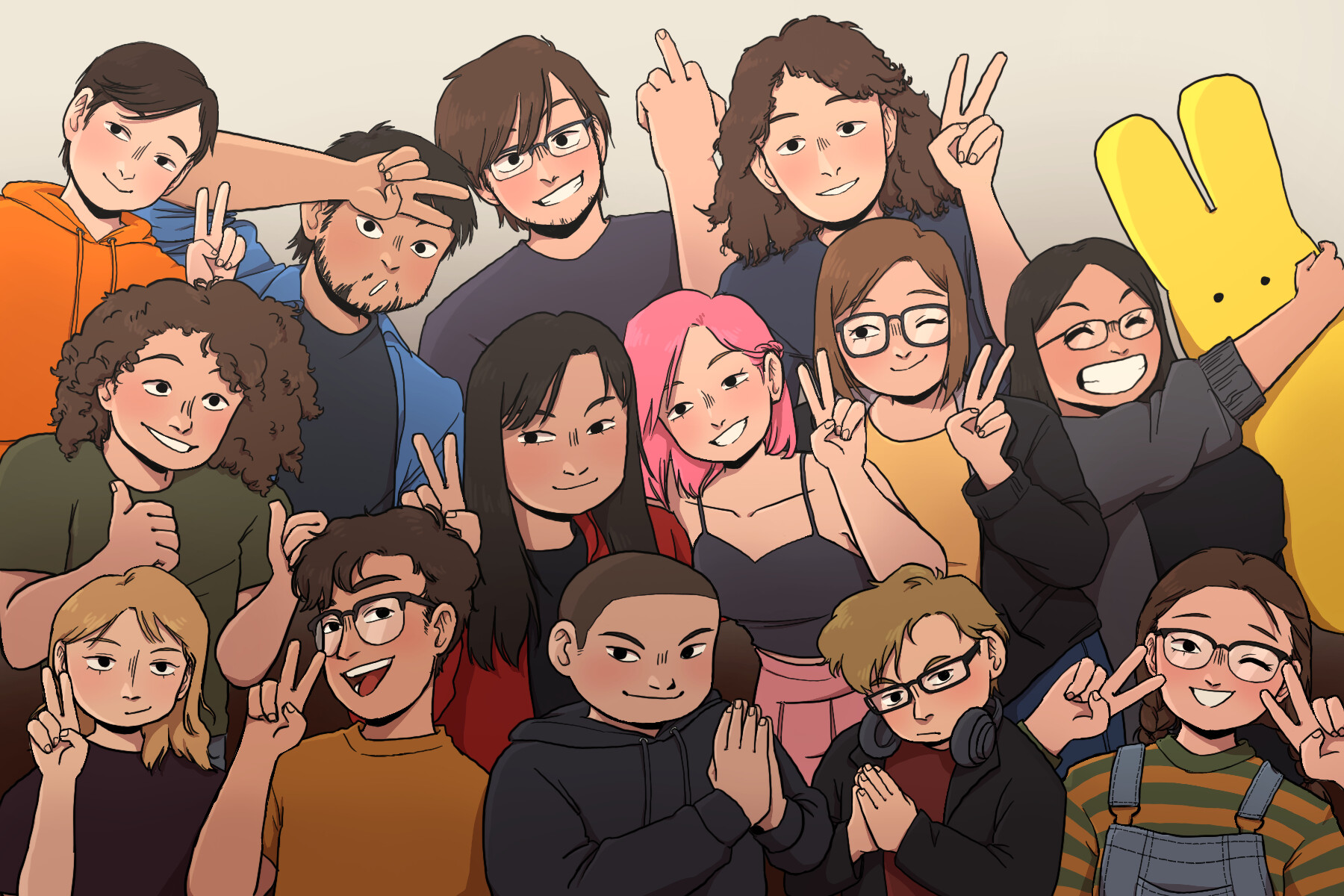 ArtStation - Group Illustration - Commission