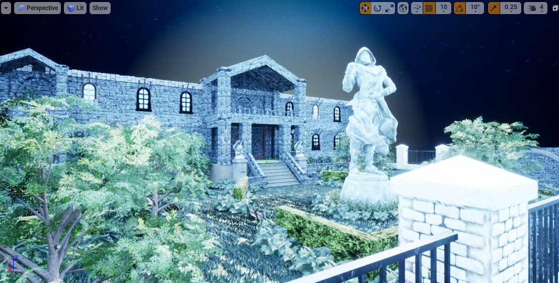 ArtStation - Level Design Horror Map