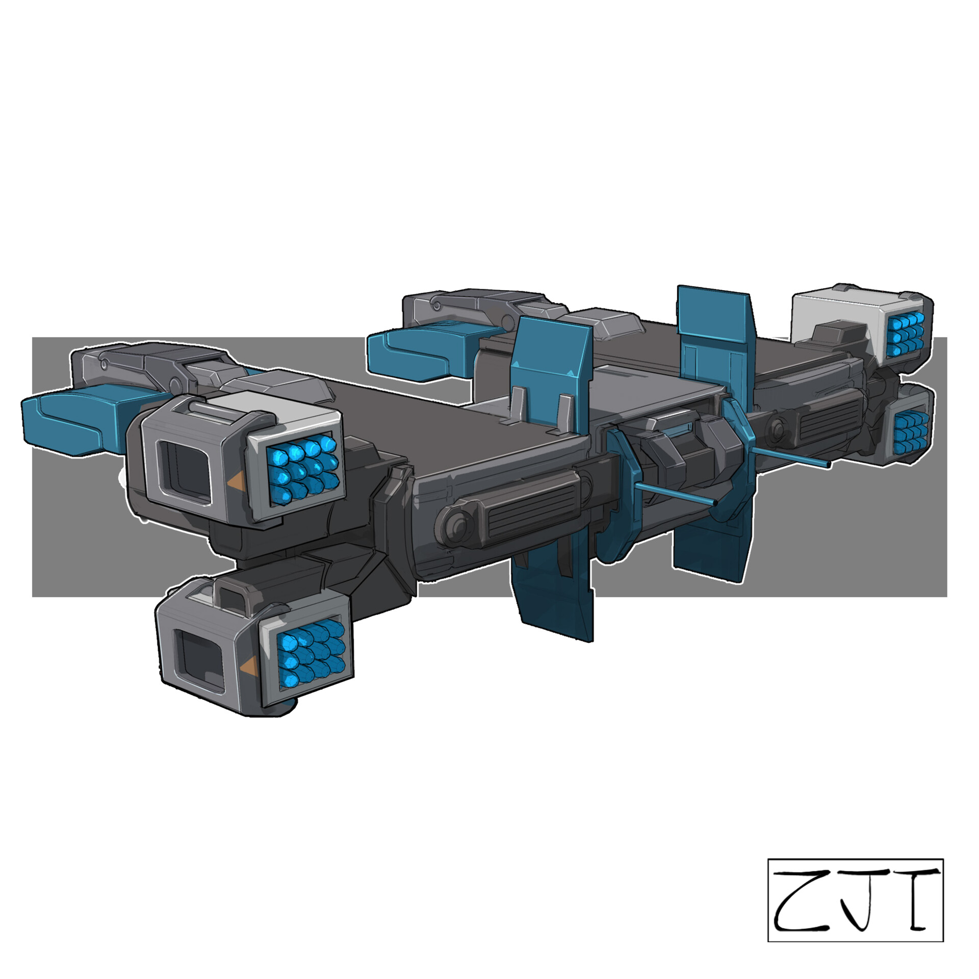 ArtStation - Stylized Space Ship Designs