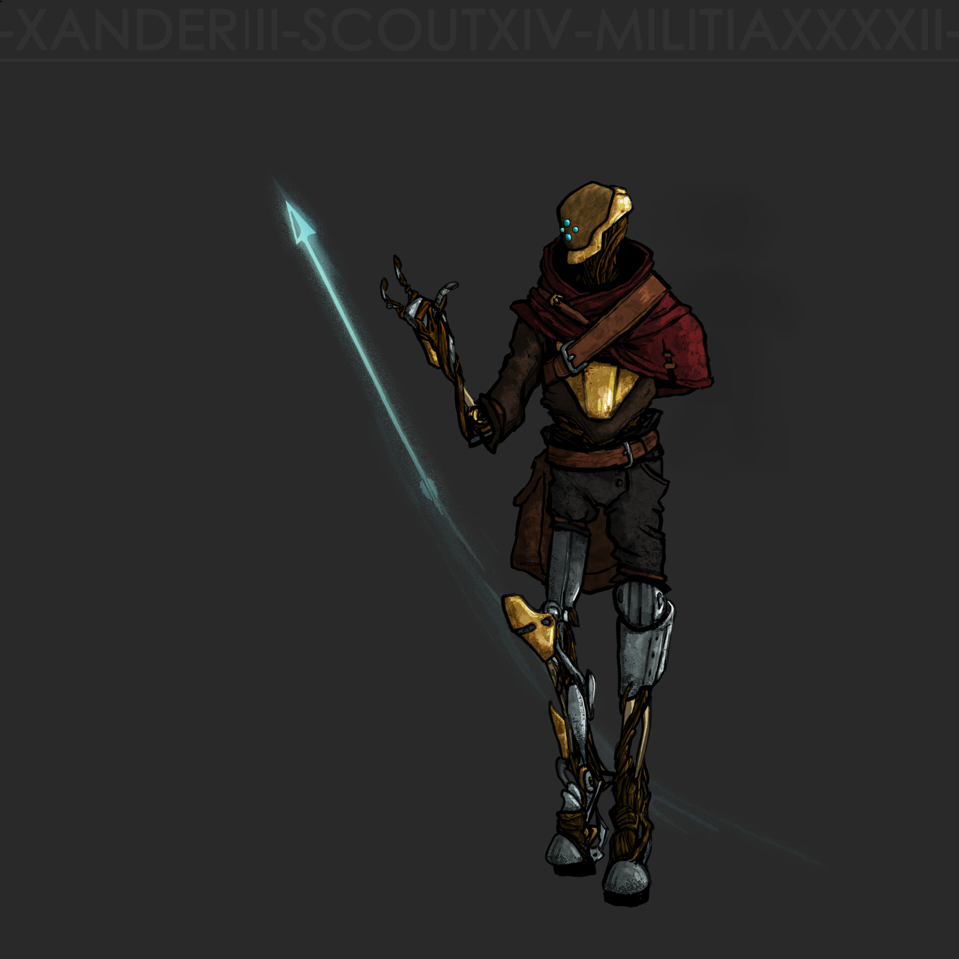 ArtStation - Forgeborn SoulBow - XanderIII ScoutXIV Militia XXXXII