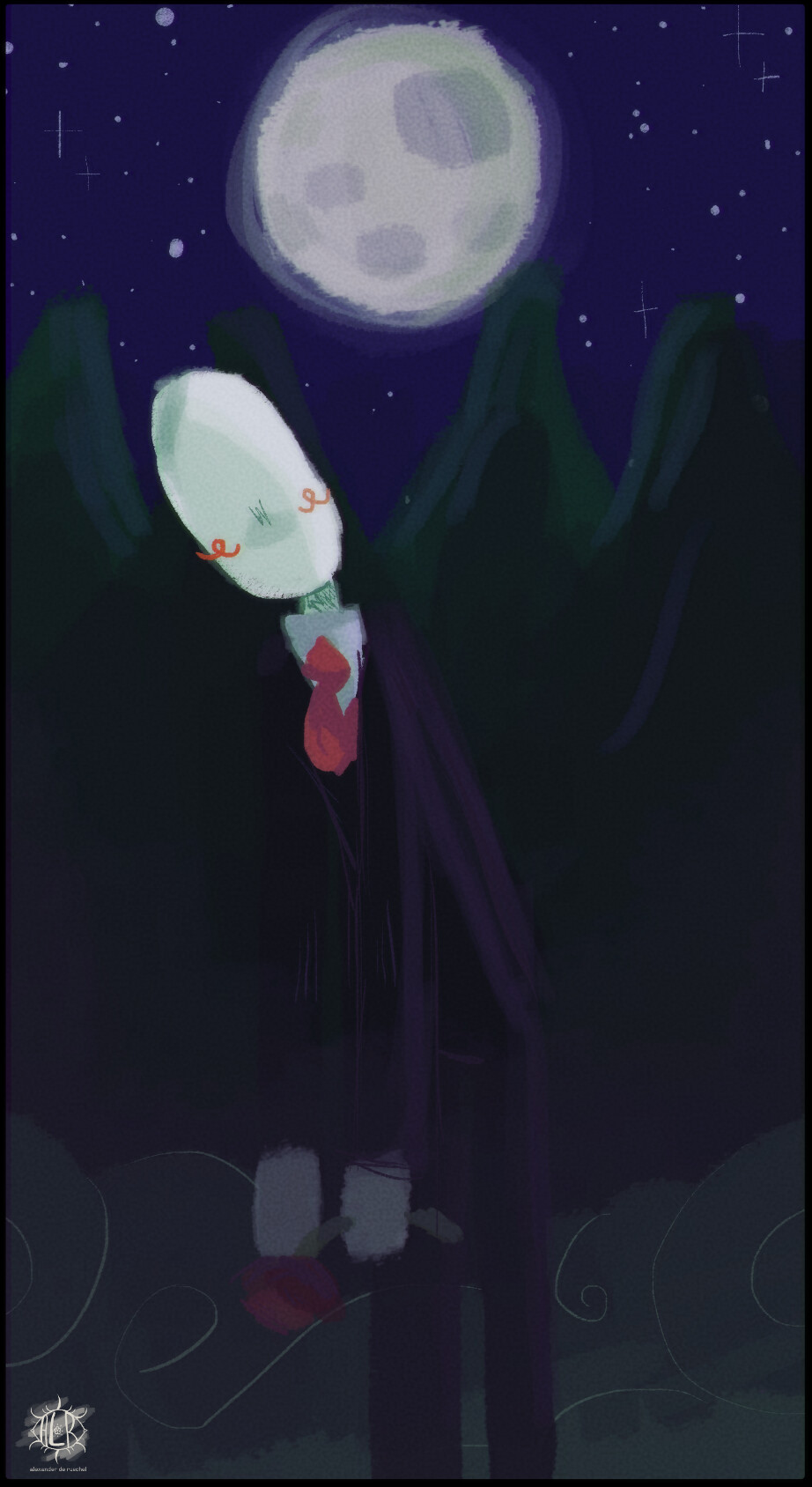 ArtStation - Slender Man