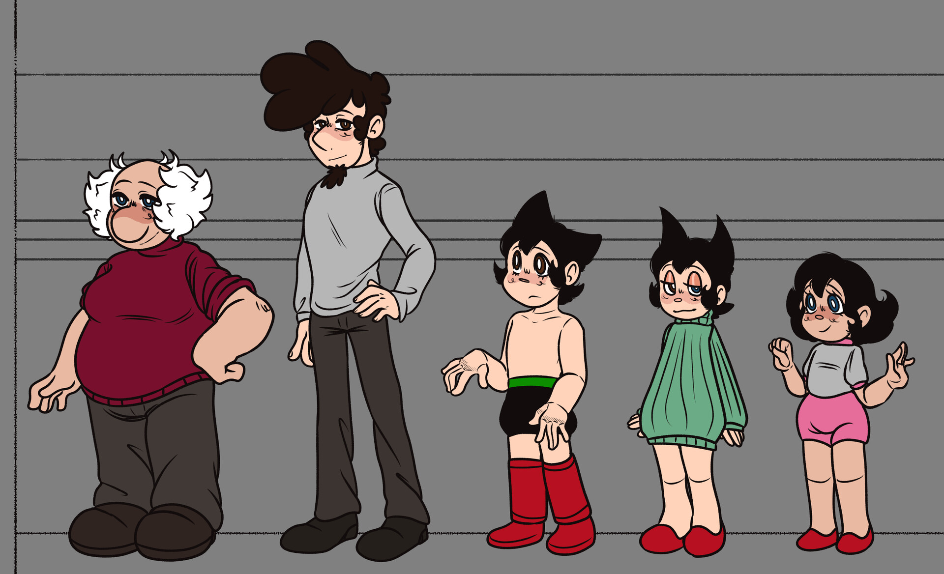 ArtStation - Astro Boy: Modern Destiny (Characters Designs)