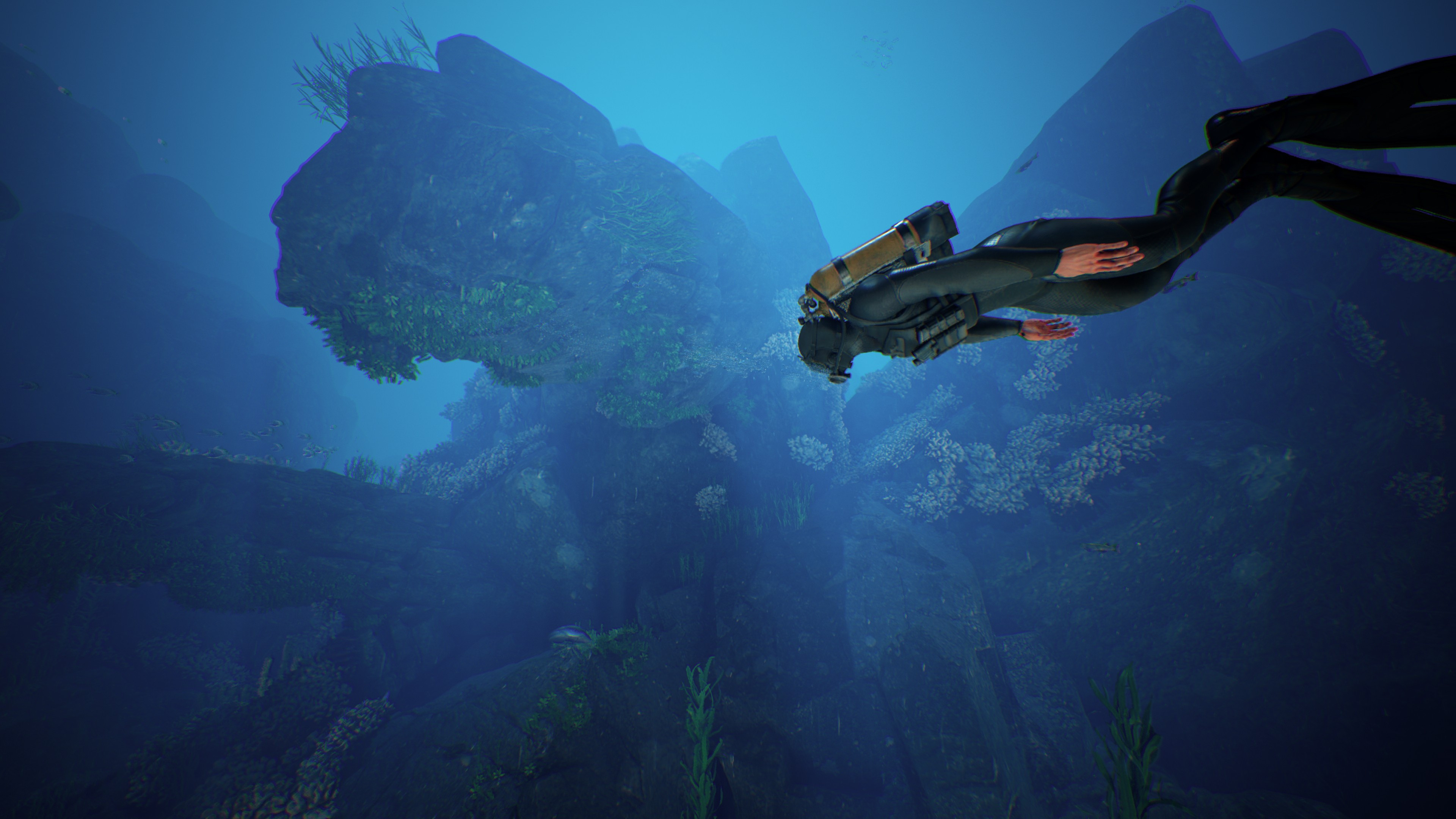 Jhosep Chevarria Capacoila - The Diver - a cinematic made with Unreal Engine 5 (Underwater scene v2)