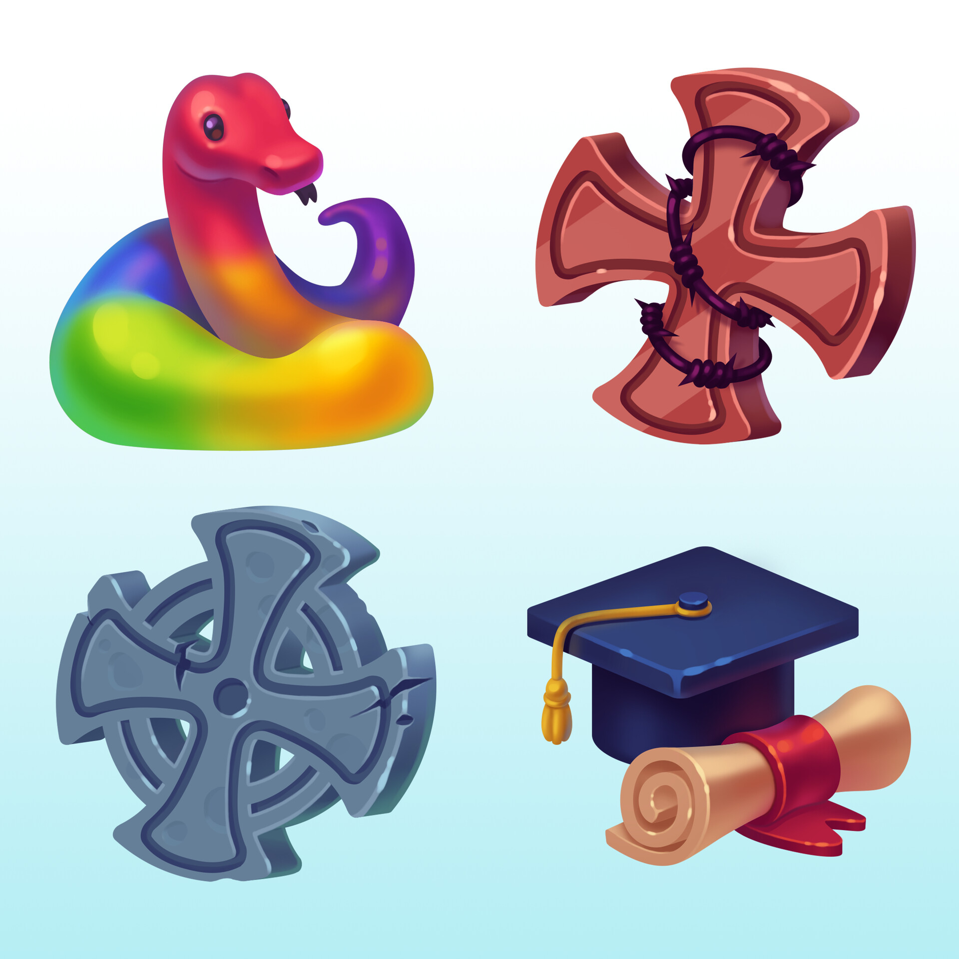 ArtStation - Random icon set