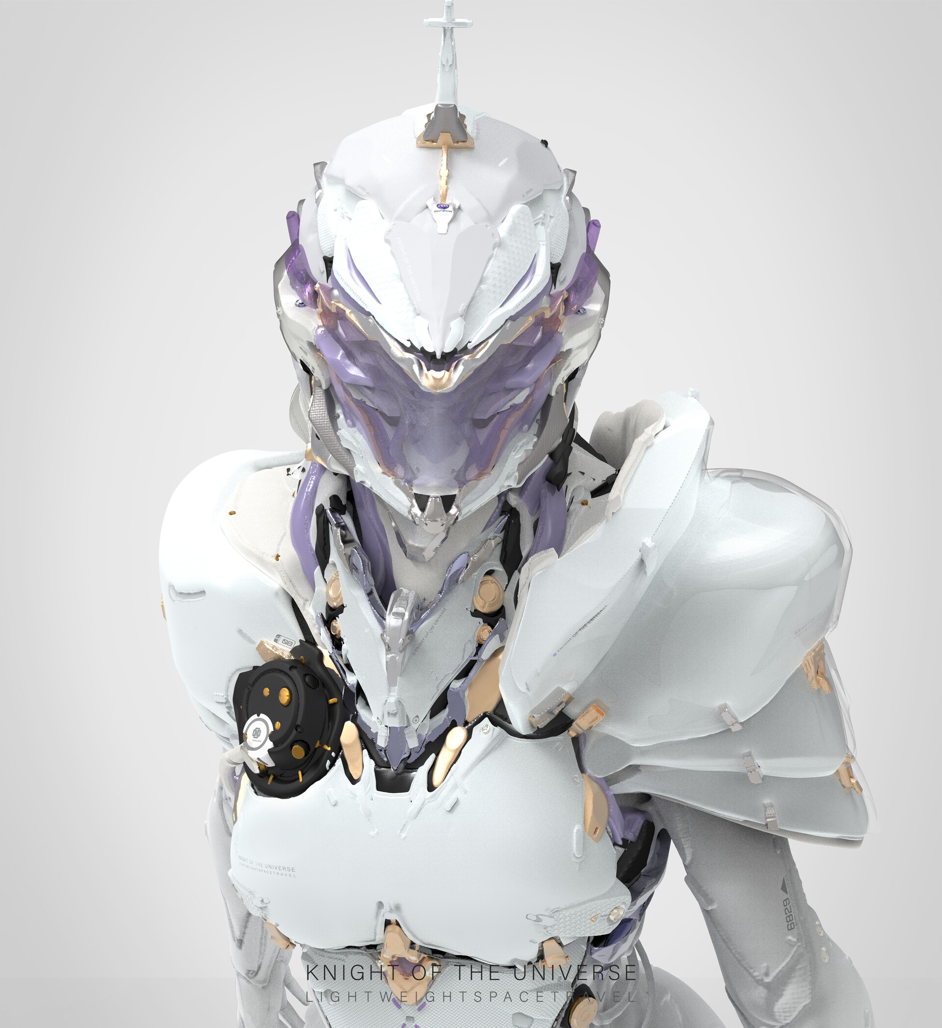 ArtStation - Explosion-proof Mecha and Universe Knight