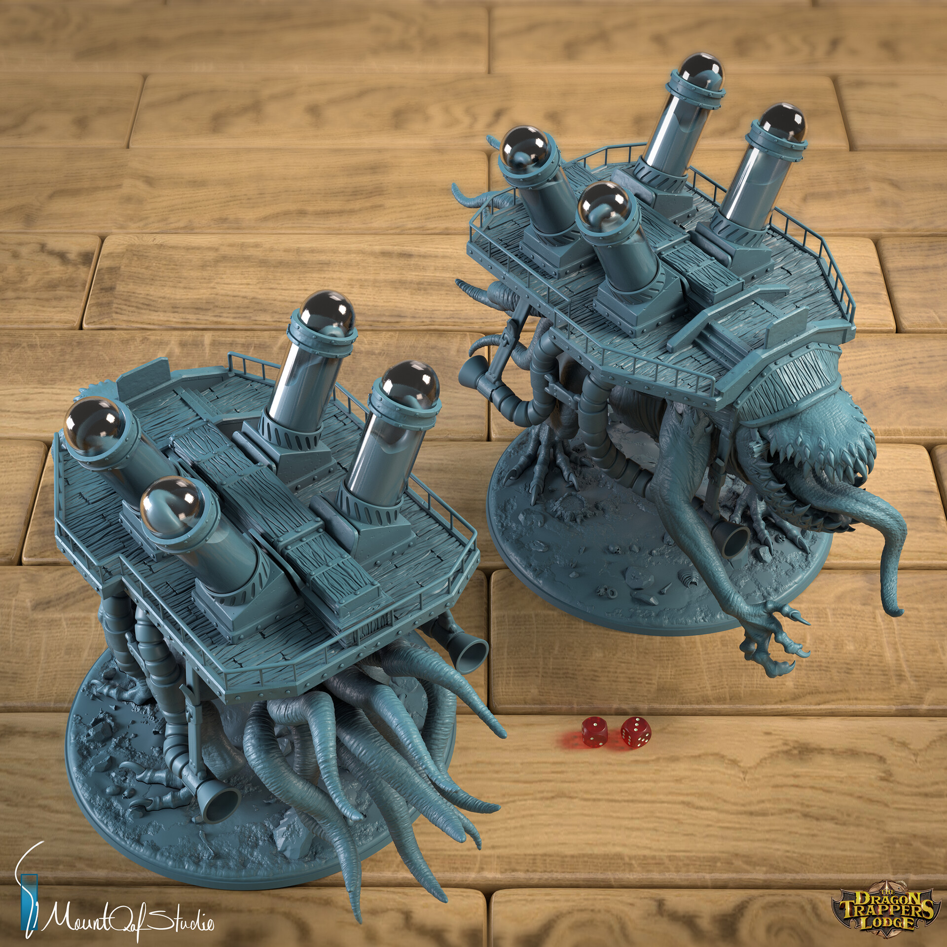 Mount Qaf Studio - The Mimic Lodge (Oozes vs Mimics)