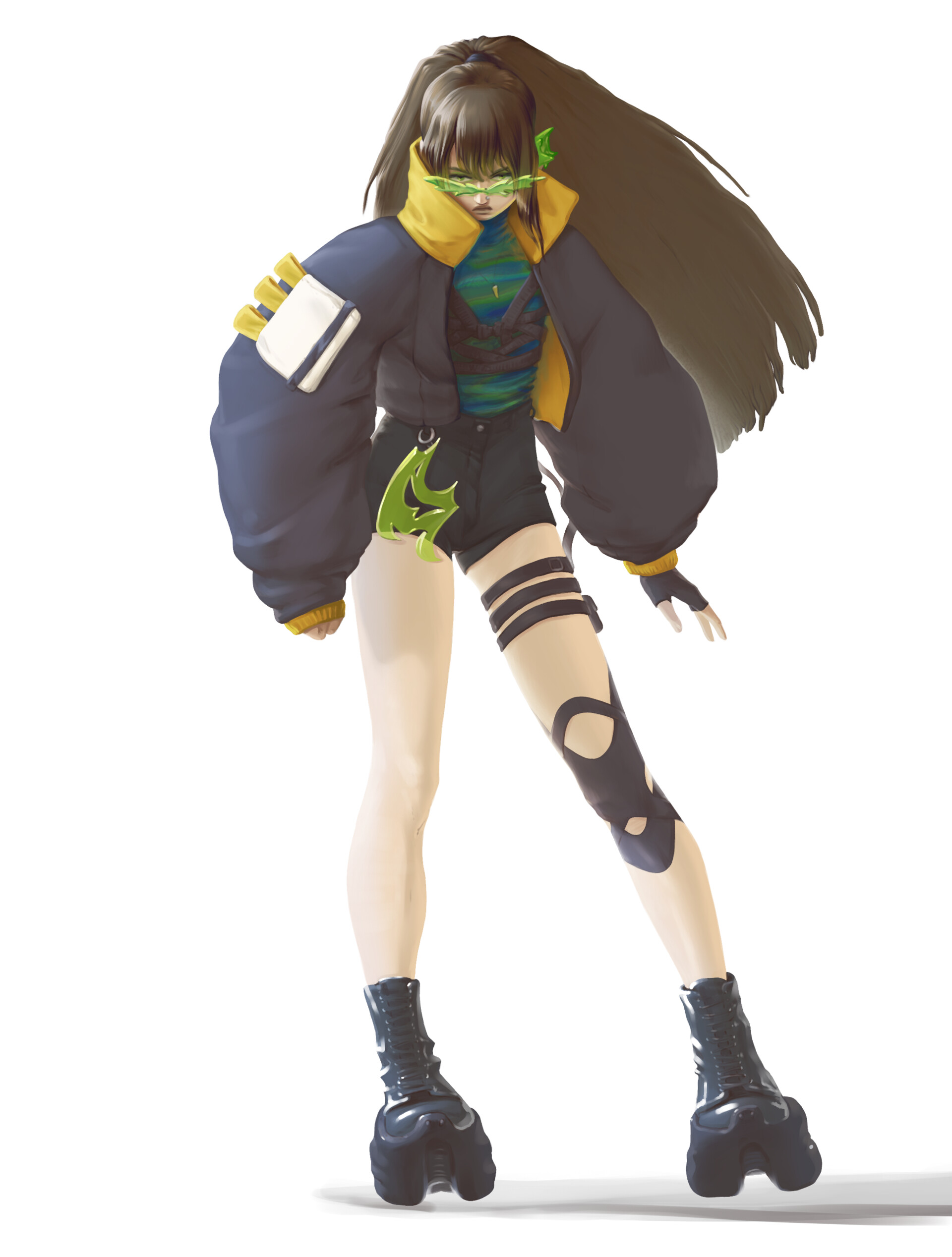 ArtStation - acid girl scketch