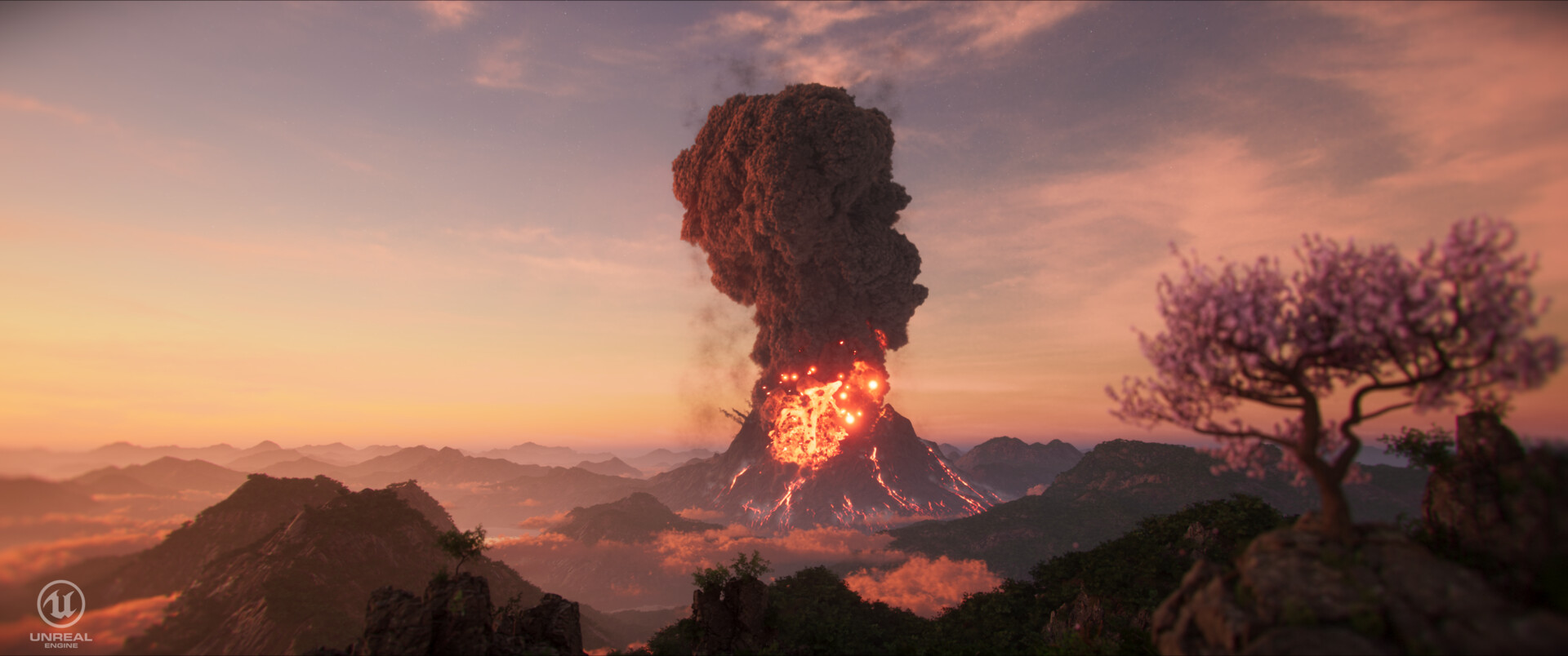 Peter Bowles Creates - Volcano Environment in Unreal Engine 5.1