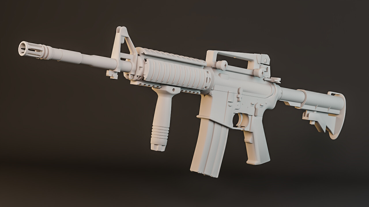 ArtStation - M6 Carbine