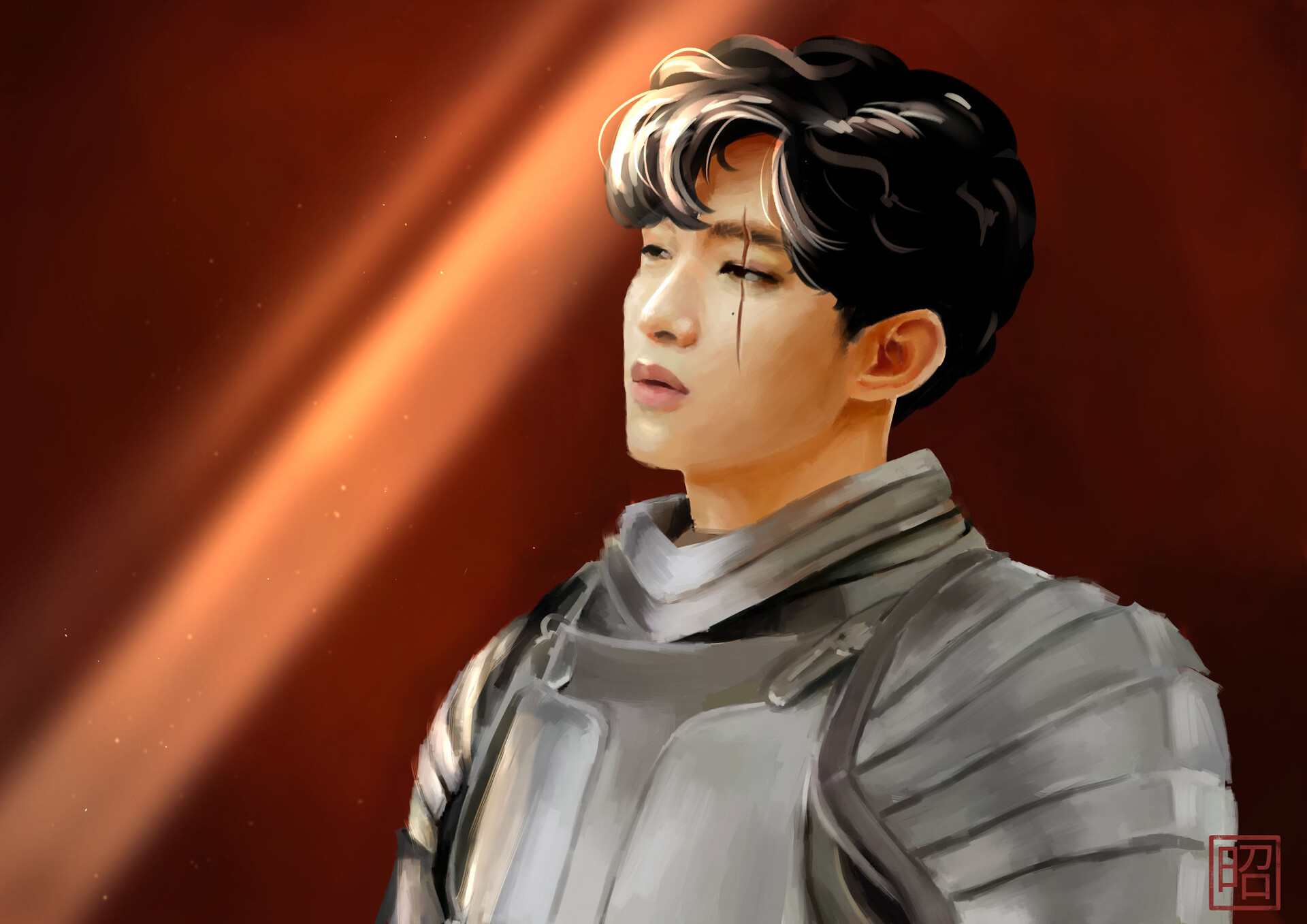 ArtStation - Lee Dokyeom AS A KNIGHT