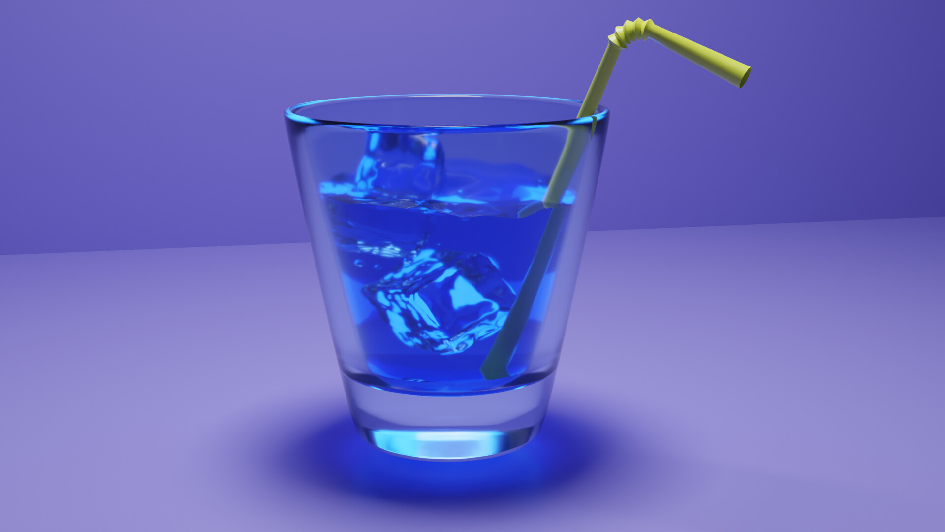 ArtStation - Stylized 3d drink