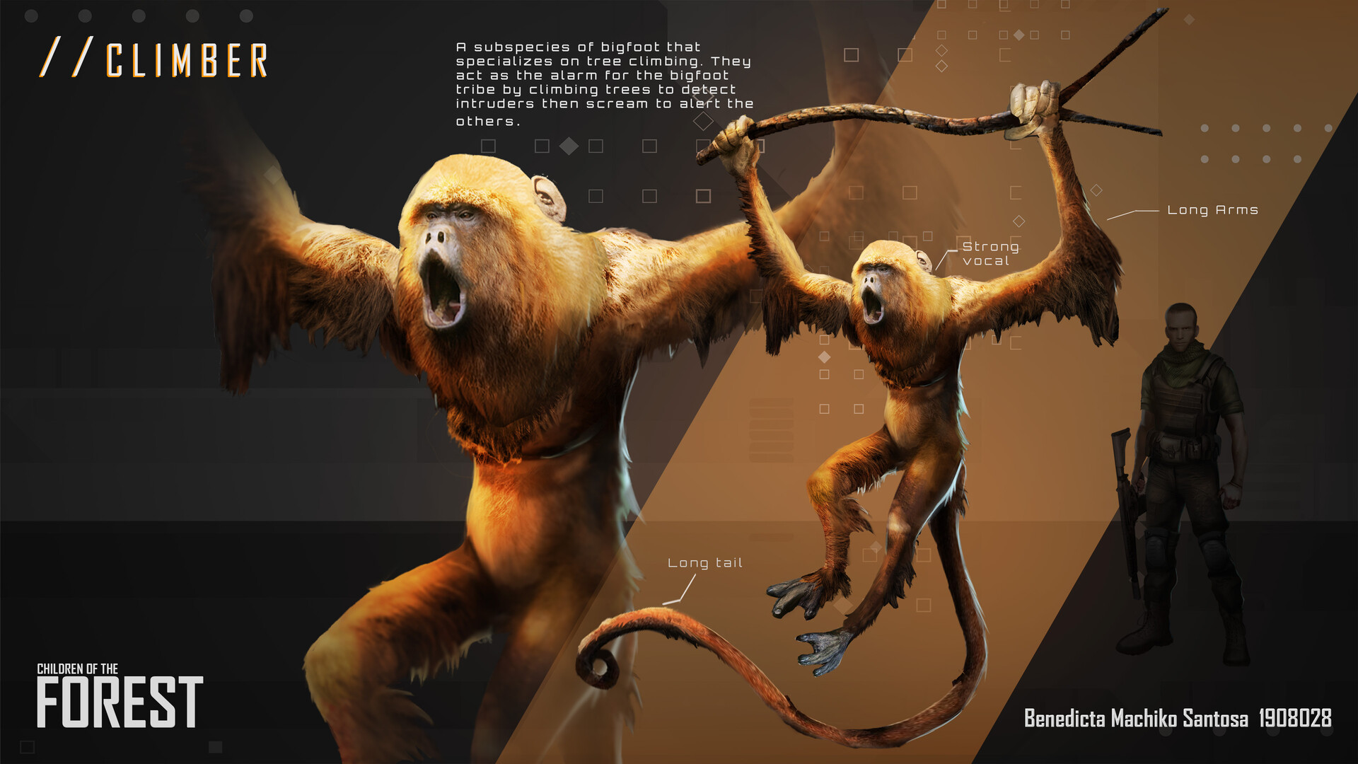 ArtStation - Children of the Forest - Creature Design