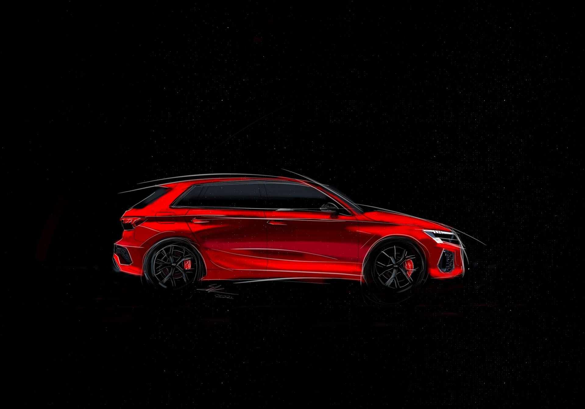 ArtStation - Audi RS 3