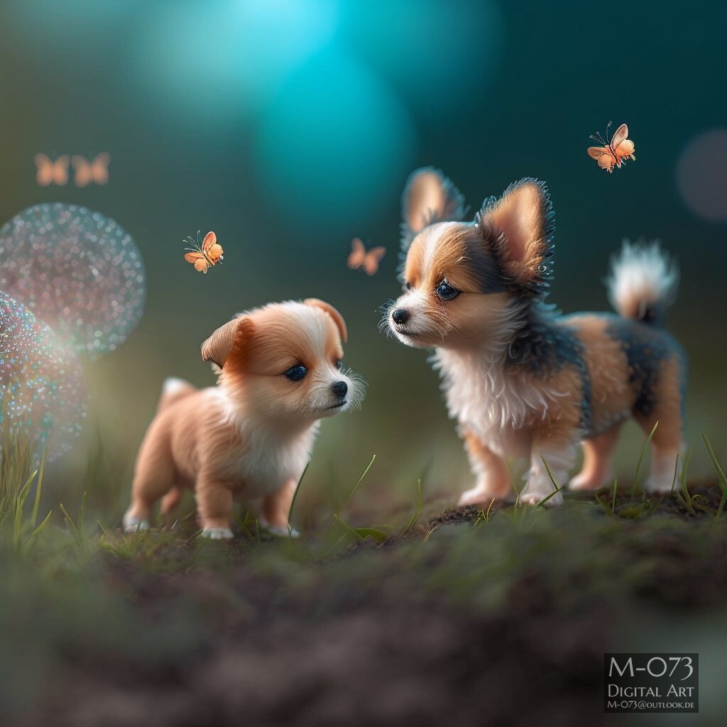 ArtStation - microscopic dogs 3 - dez22