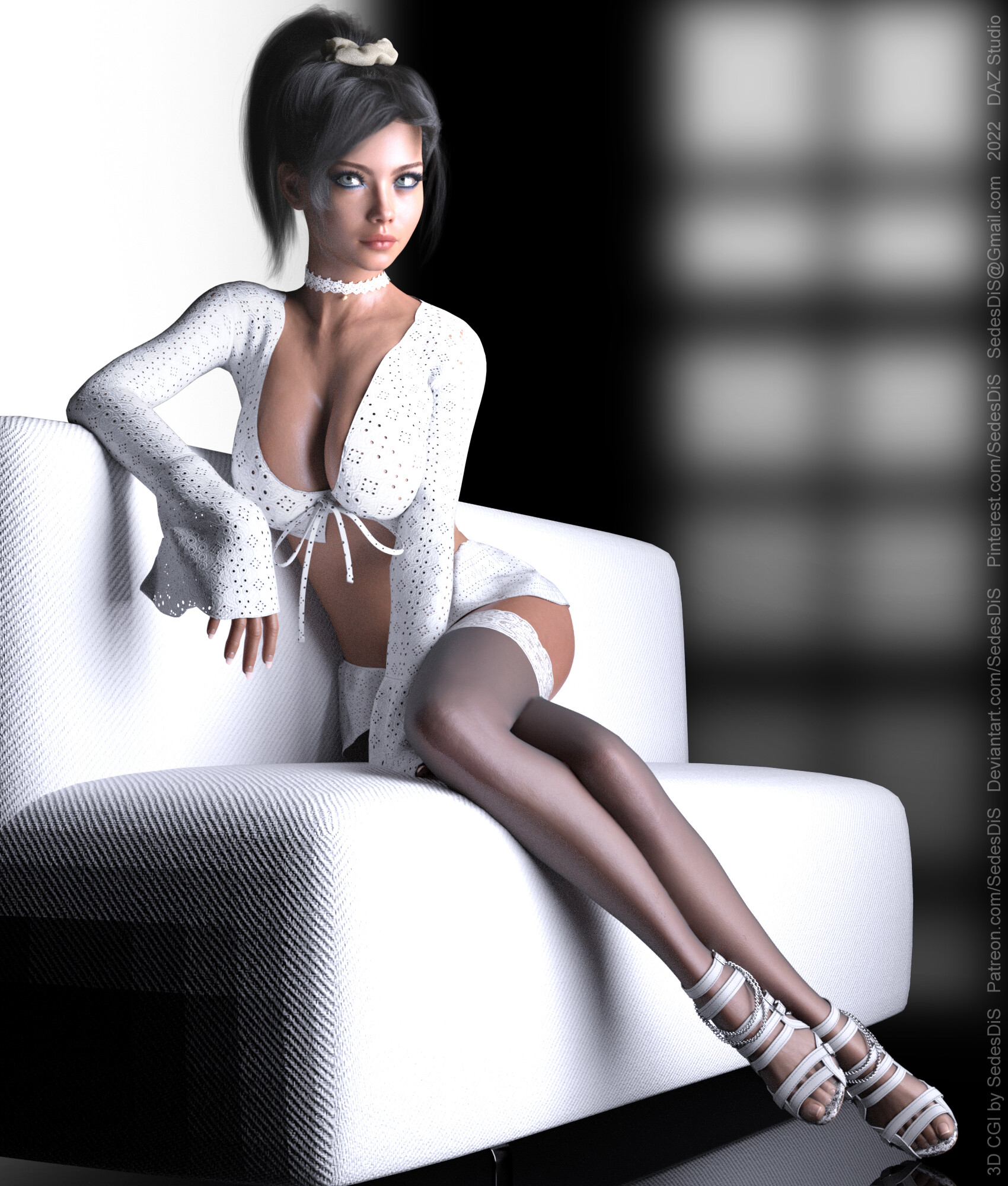 ArtStation - 3d girl by SedesDiS 20221214