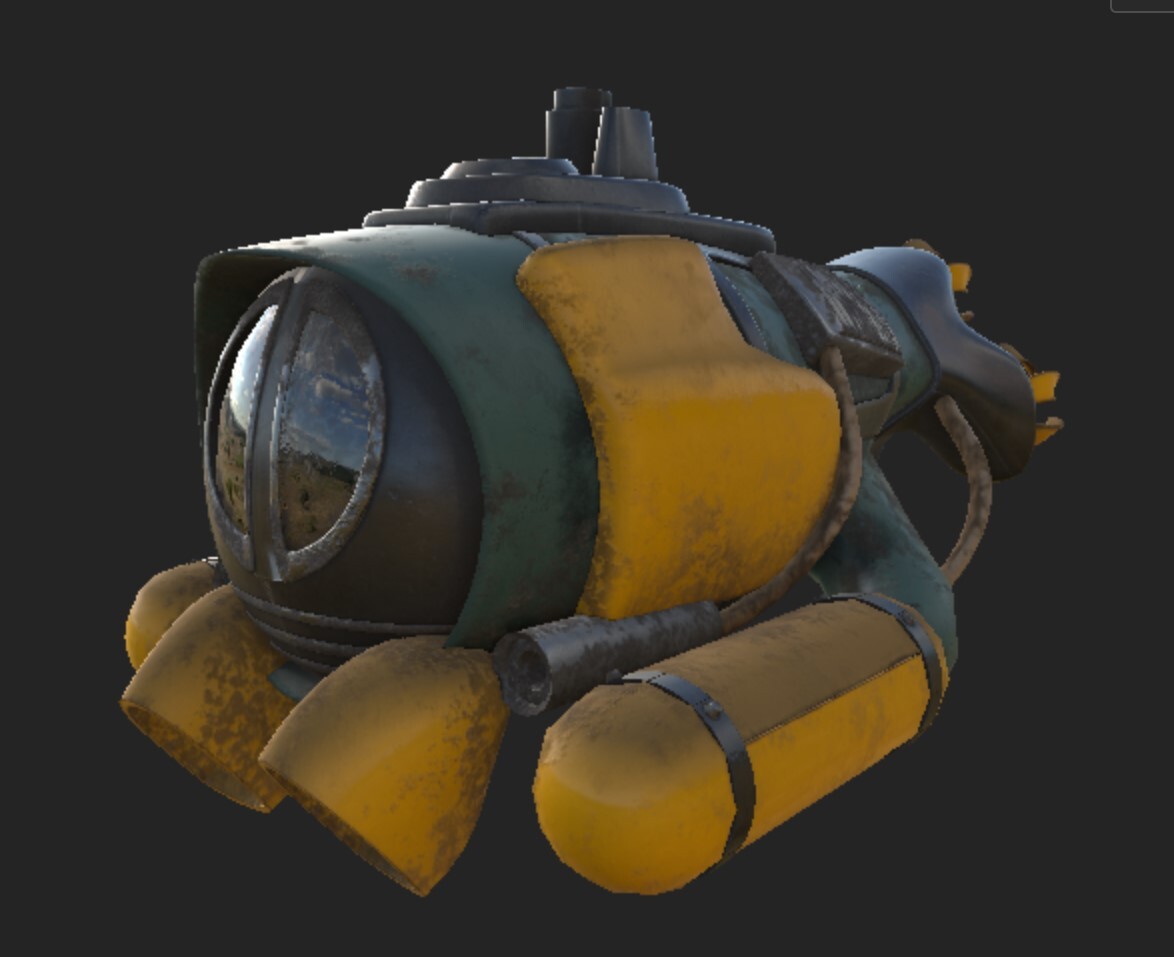 ArtStation - Gears Awash - 2nd Semester Project