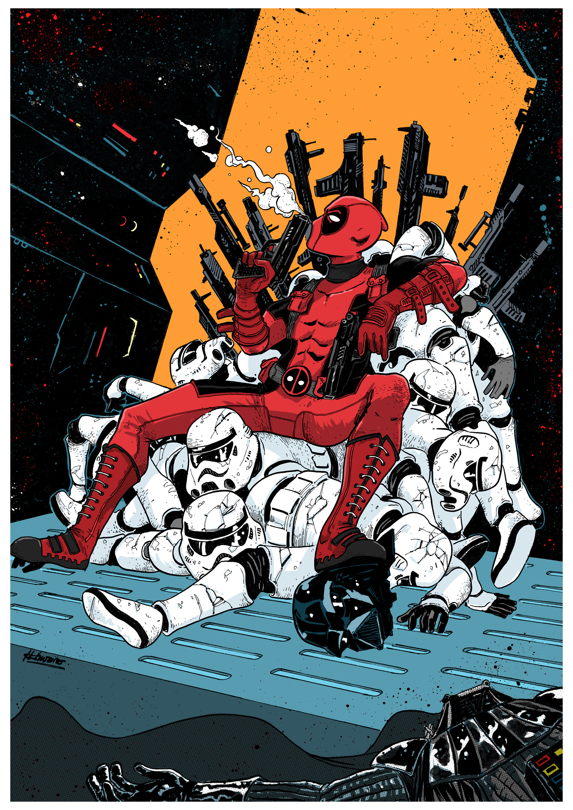 ArtStation - Stormtrooper Throne