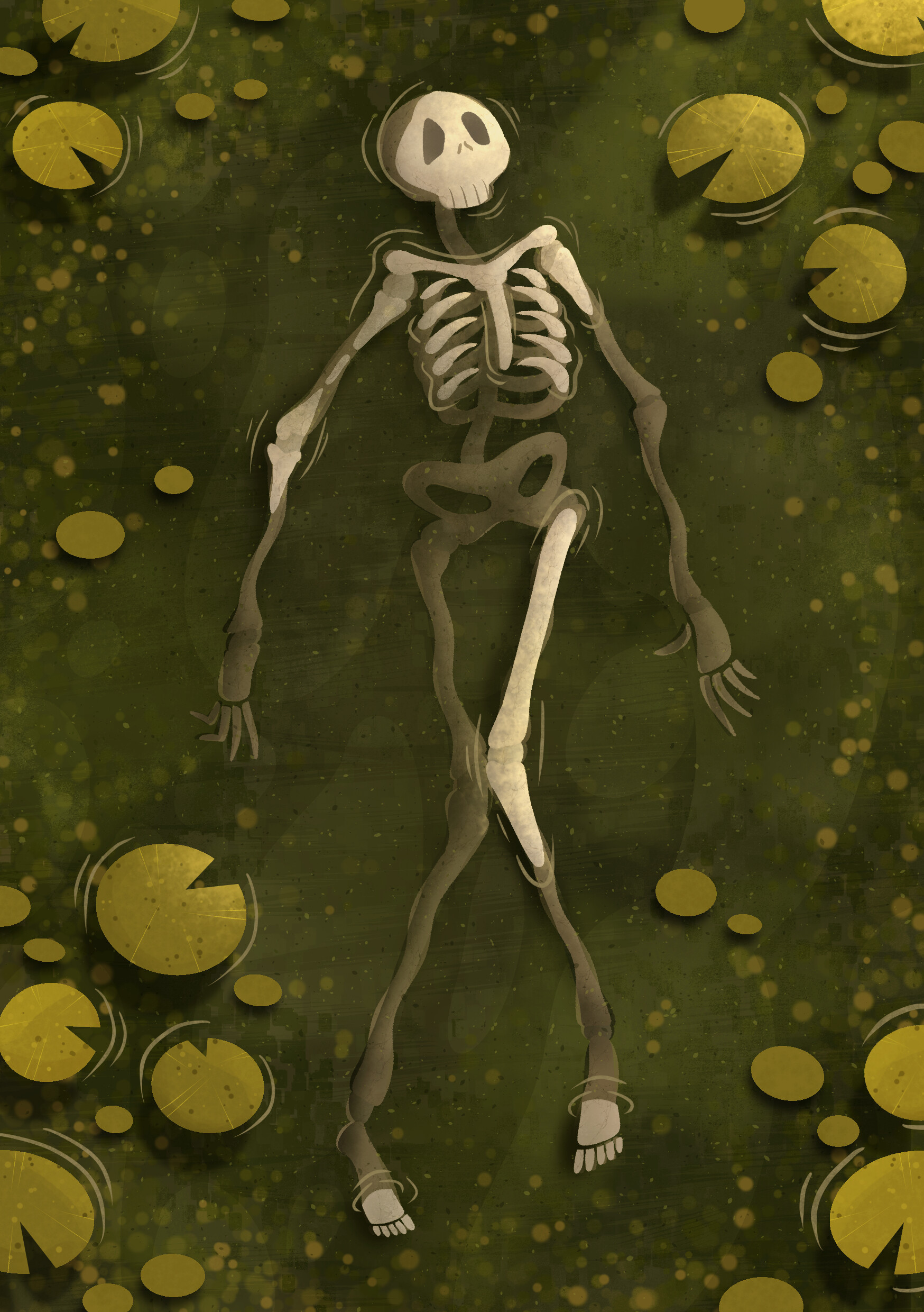ArtStation - Pond Skeleton