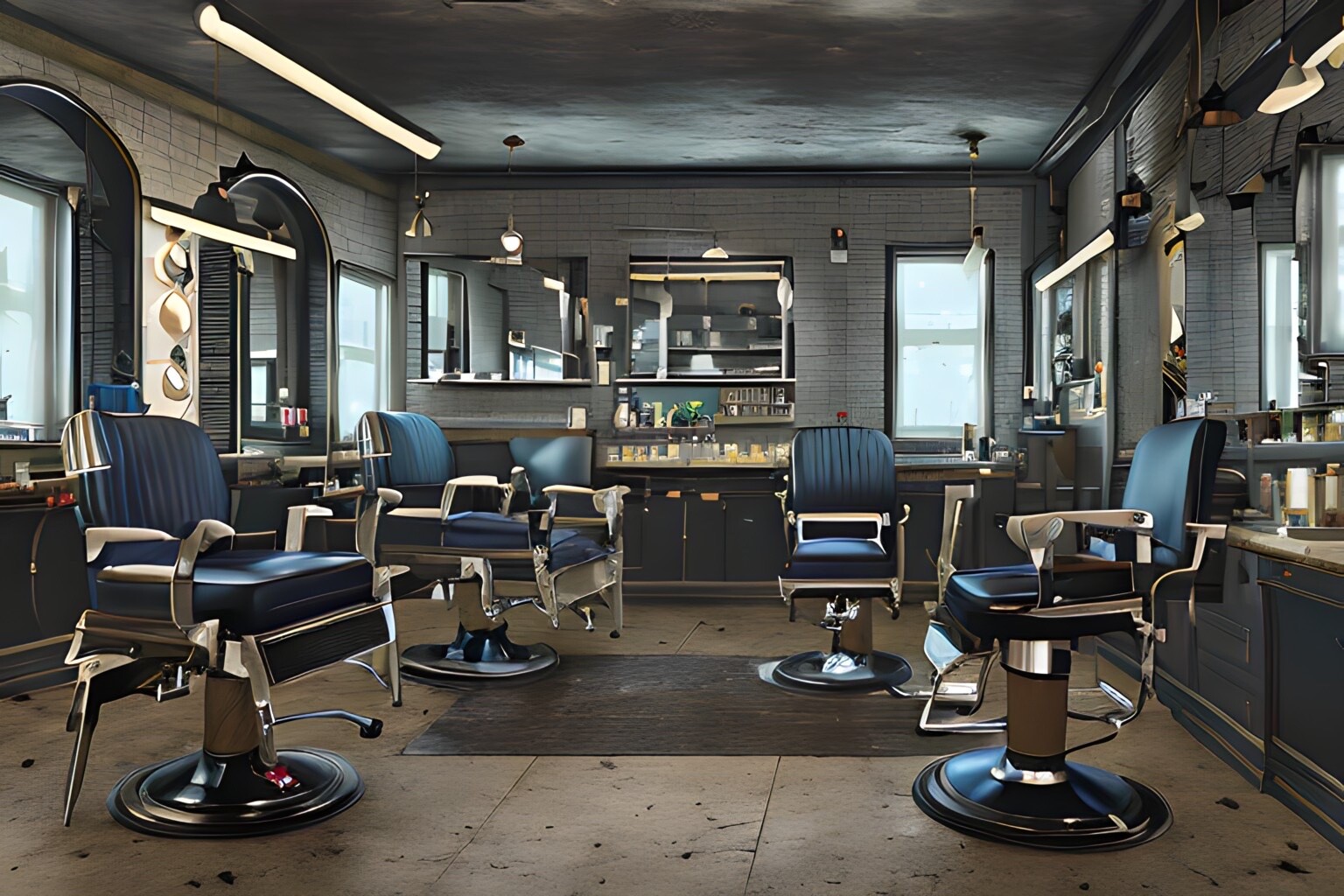 ArtStation - Barber Shop