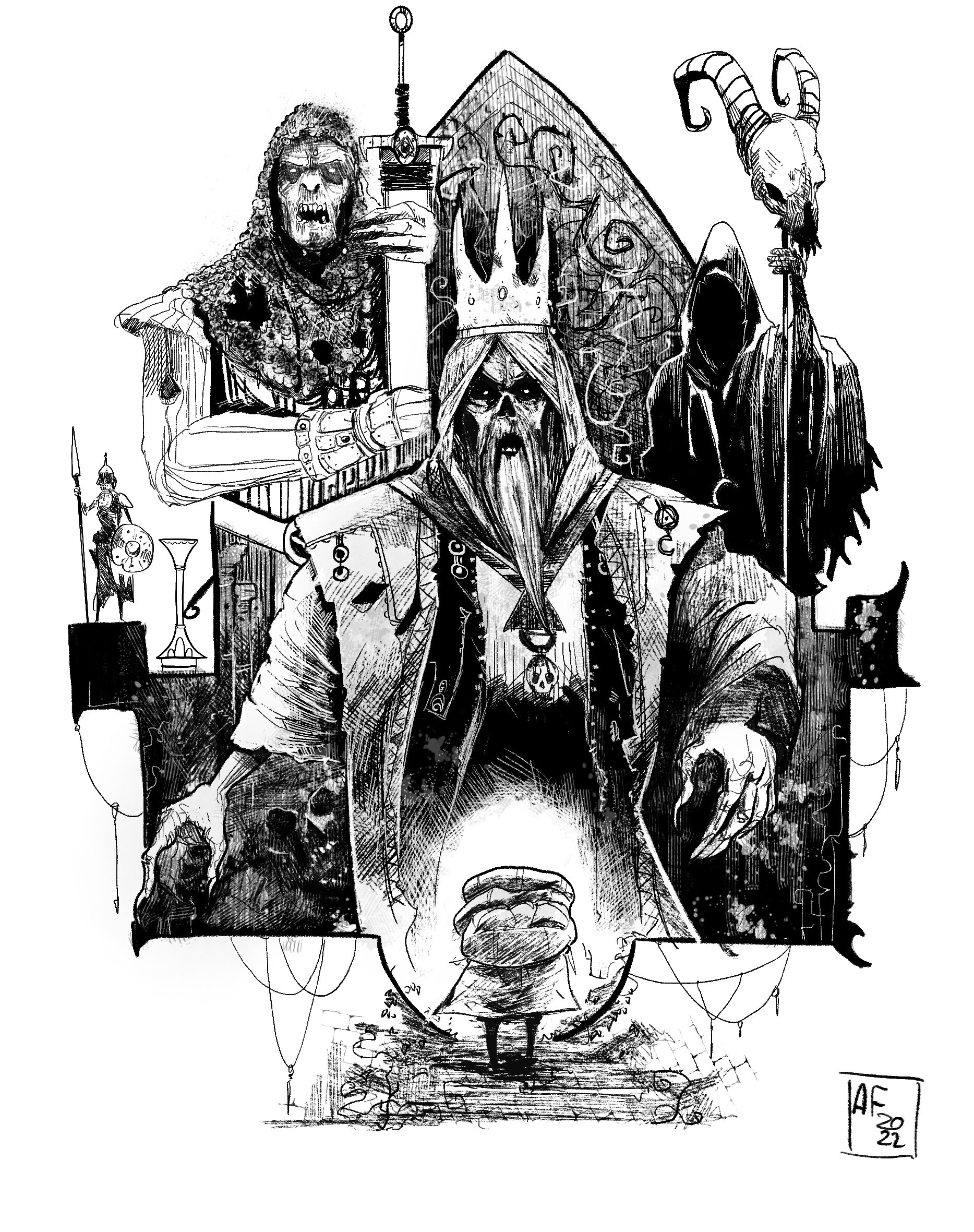 ArtStation - Enter the Evil lair