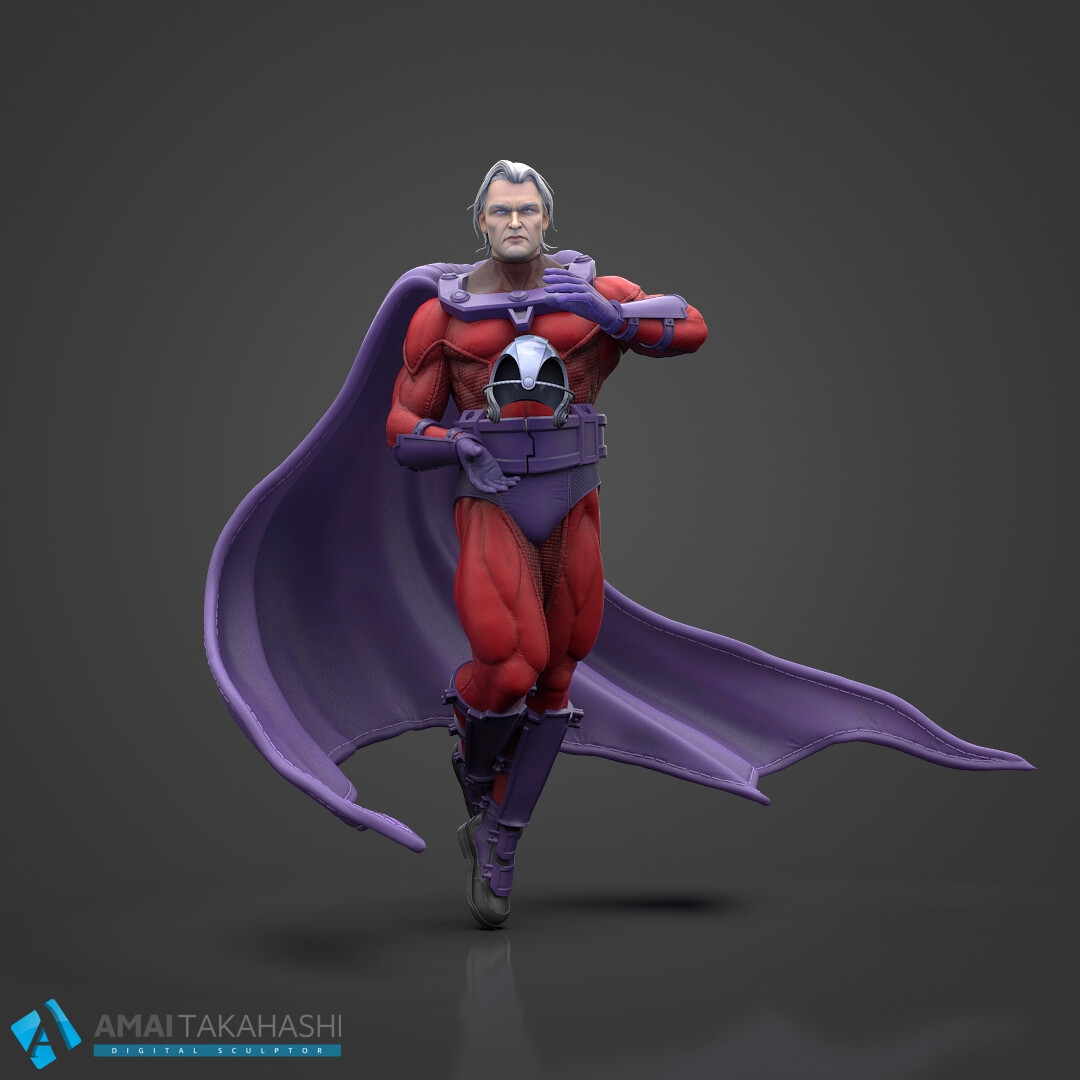 ArtStation - Magneto 3D FANART