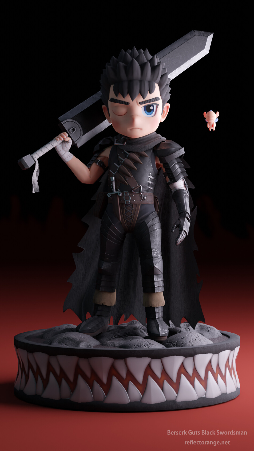 ArtStation - Berserk Guts Black Swordsman