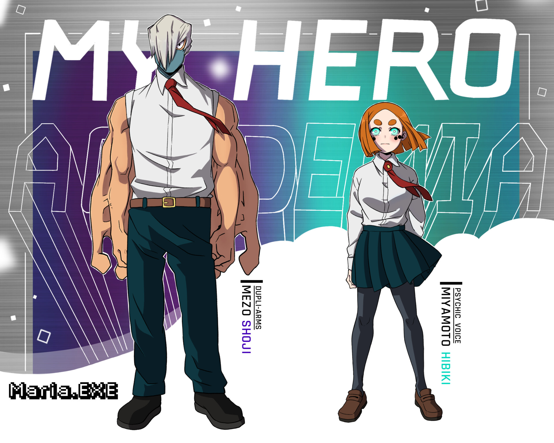 ArtStation - BNHA OC: Windy Merch