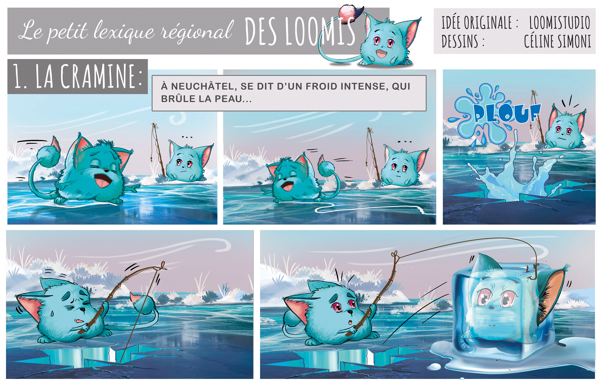 Céline Simoni - Loomis Comic strip