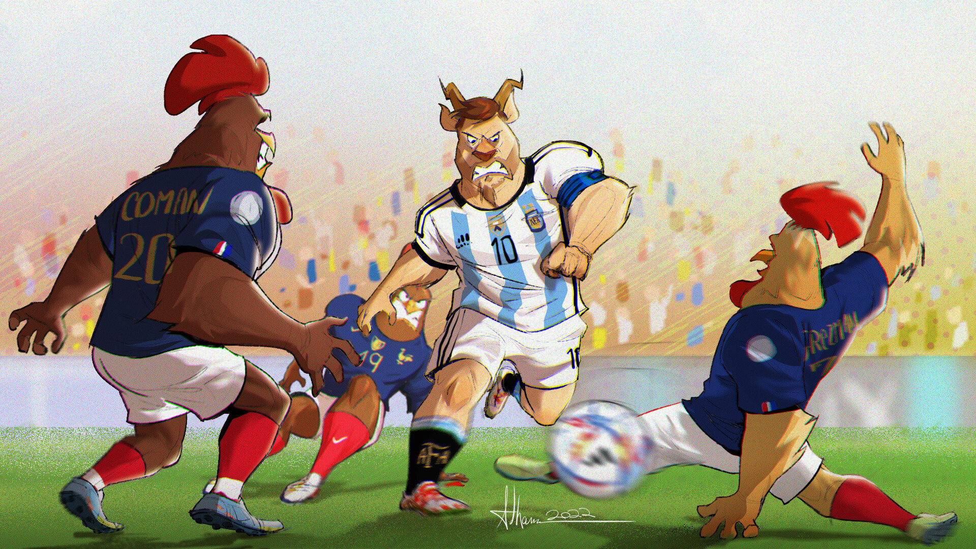 ArtStation - Messi the goat
