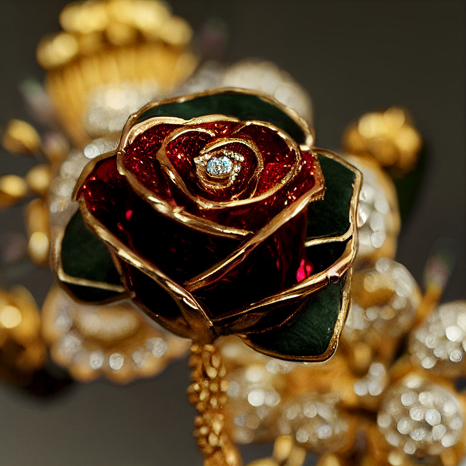 ArtStation - Jeweled Rose