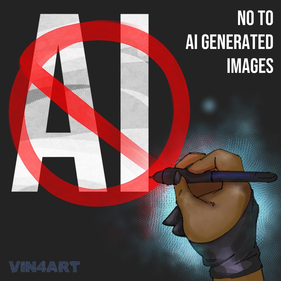 ArtStation - No to AI Generated Images