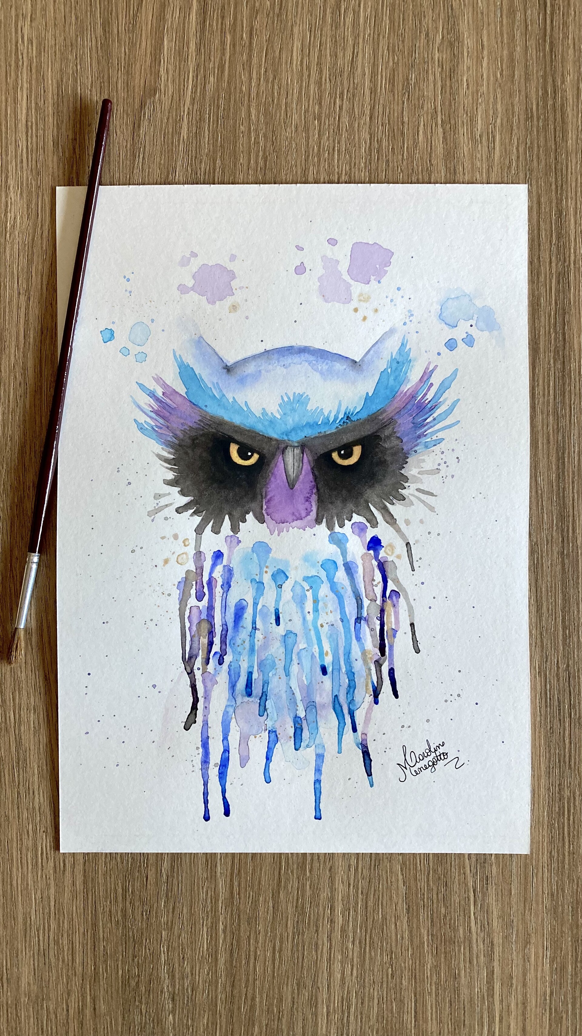 ArtStation - The dripping owl