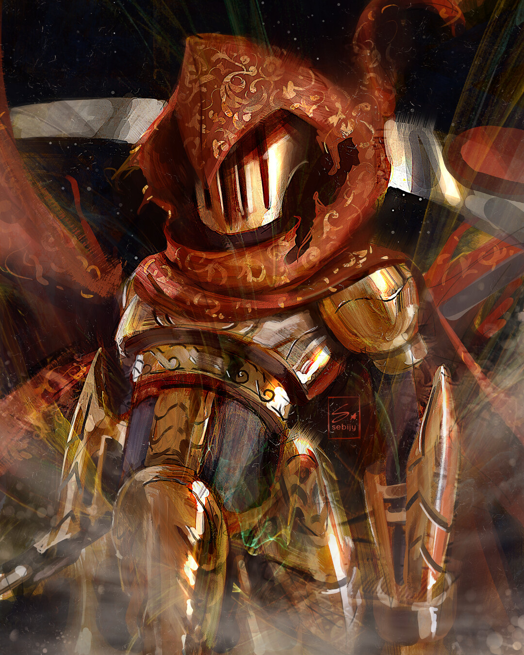 how to draw specter knight