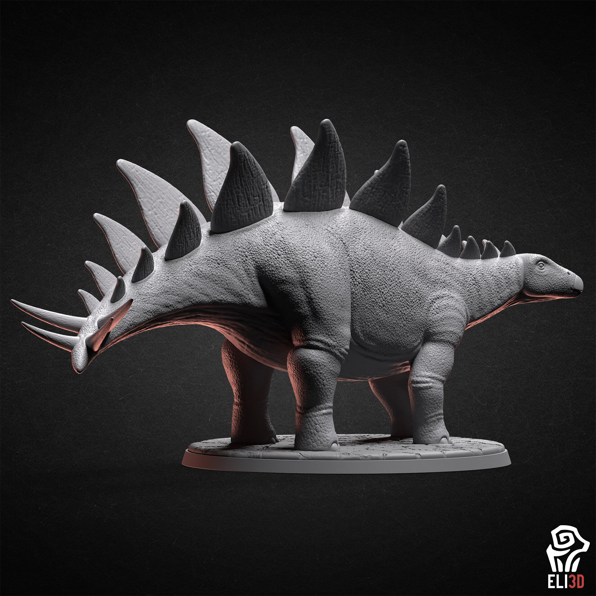 eli3D - Stegosaurus