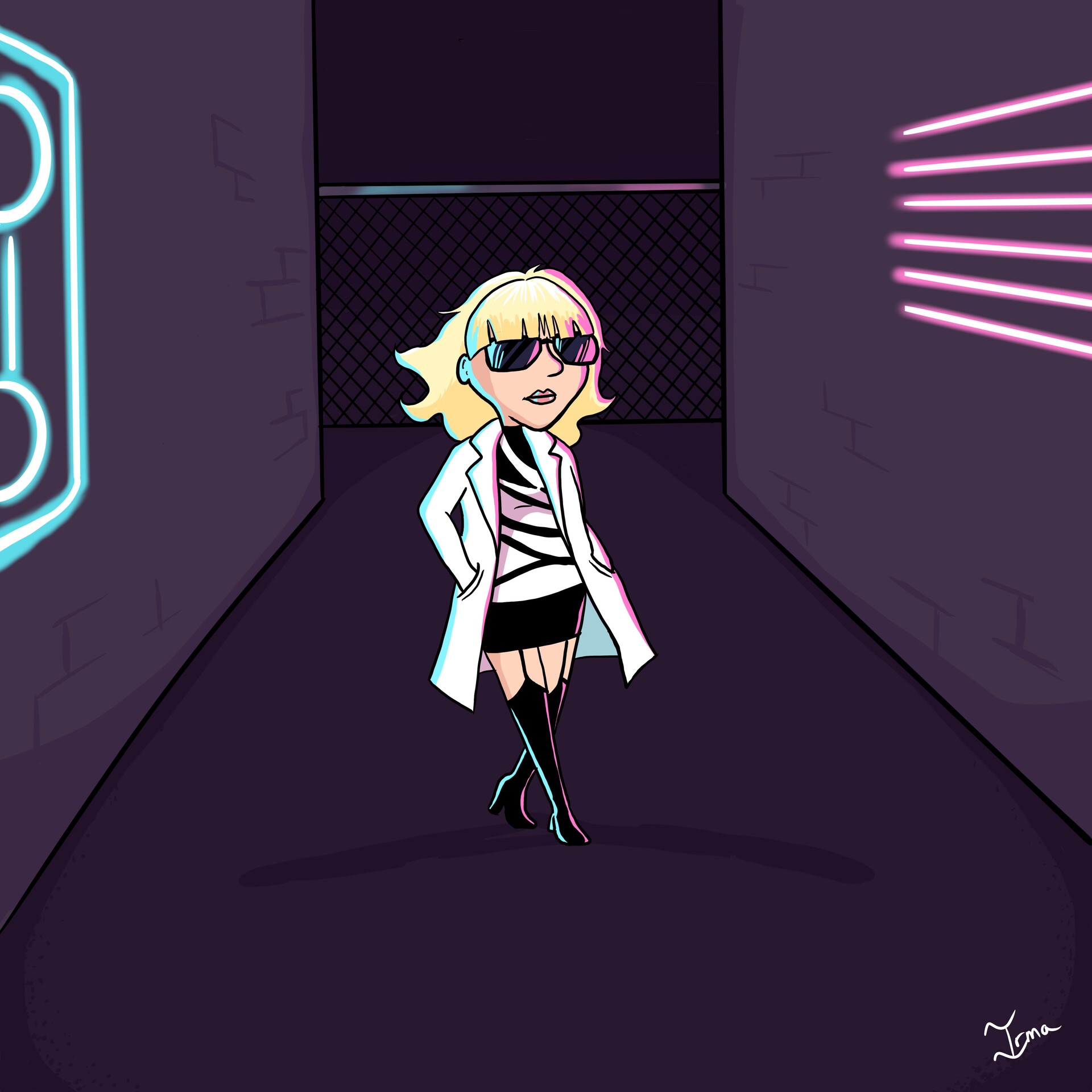 ArtStation - Atomic Blonde